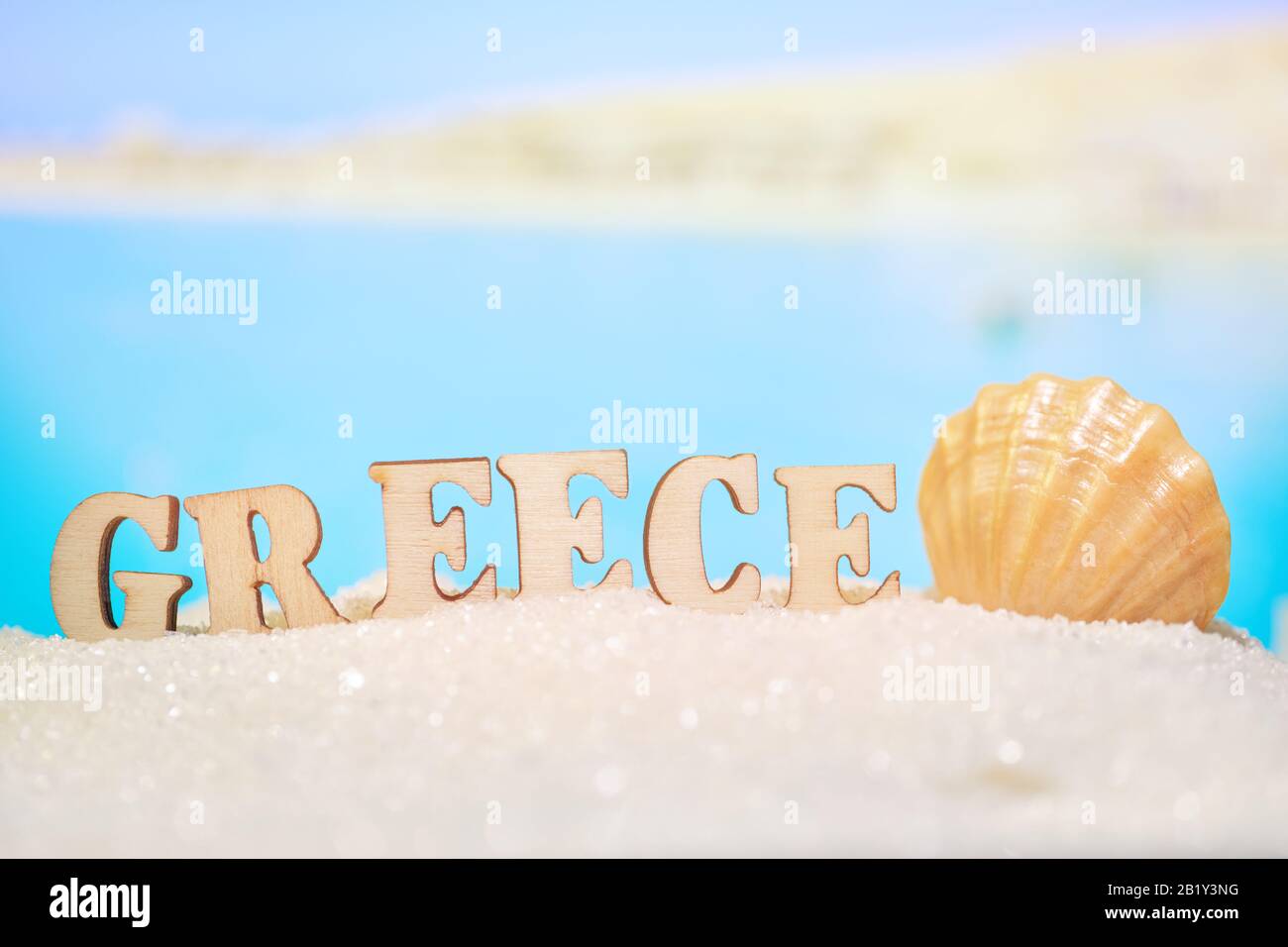 Greece word cloud hi-res stock photography and images - Alamy