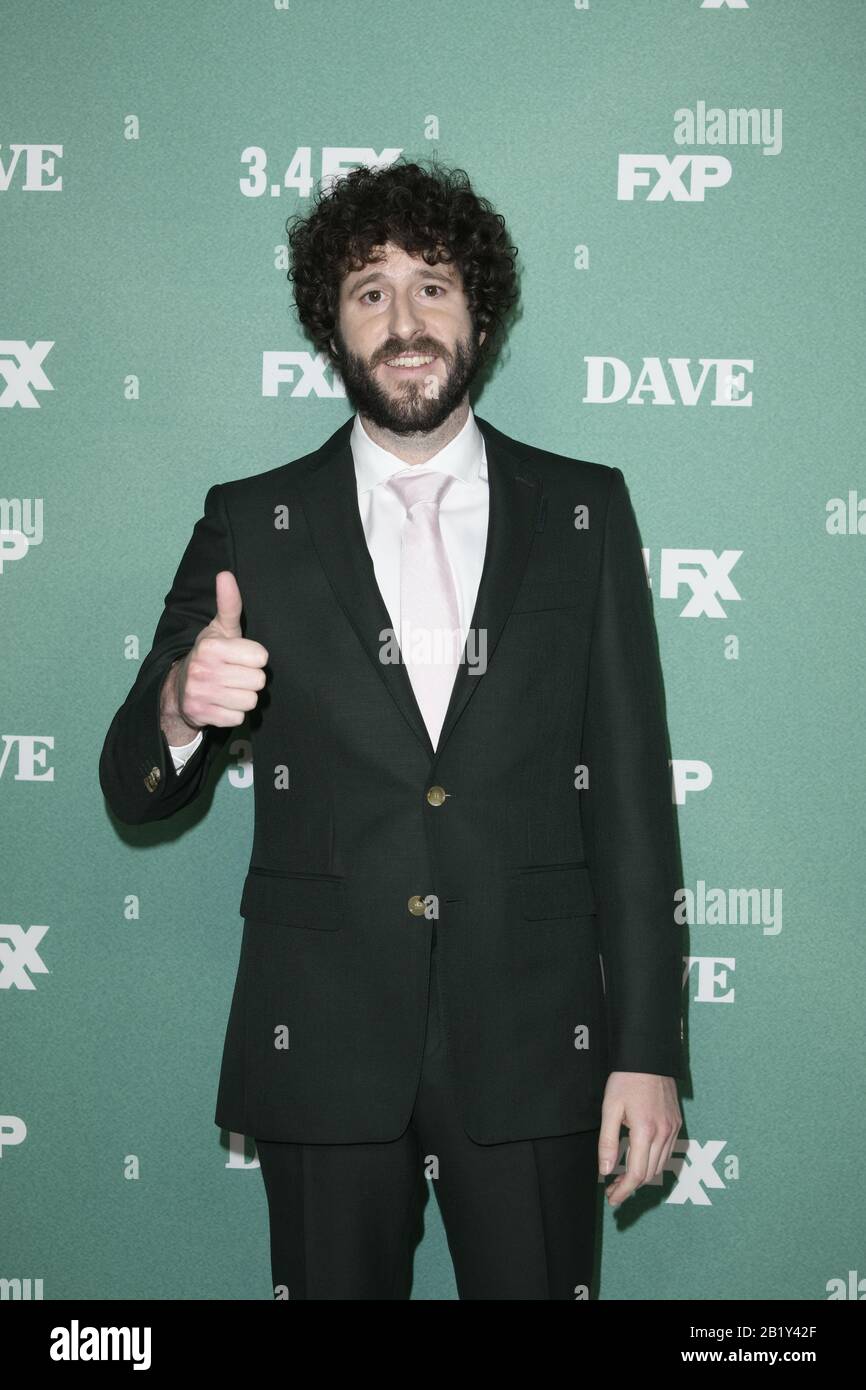 February 27, 2020, Los Angeles, California, USA: DAVE BURD attends the ...