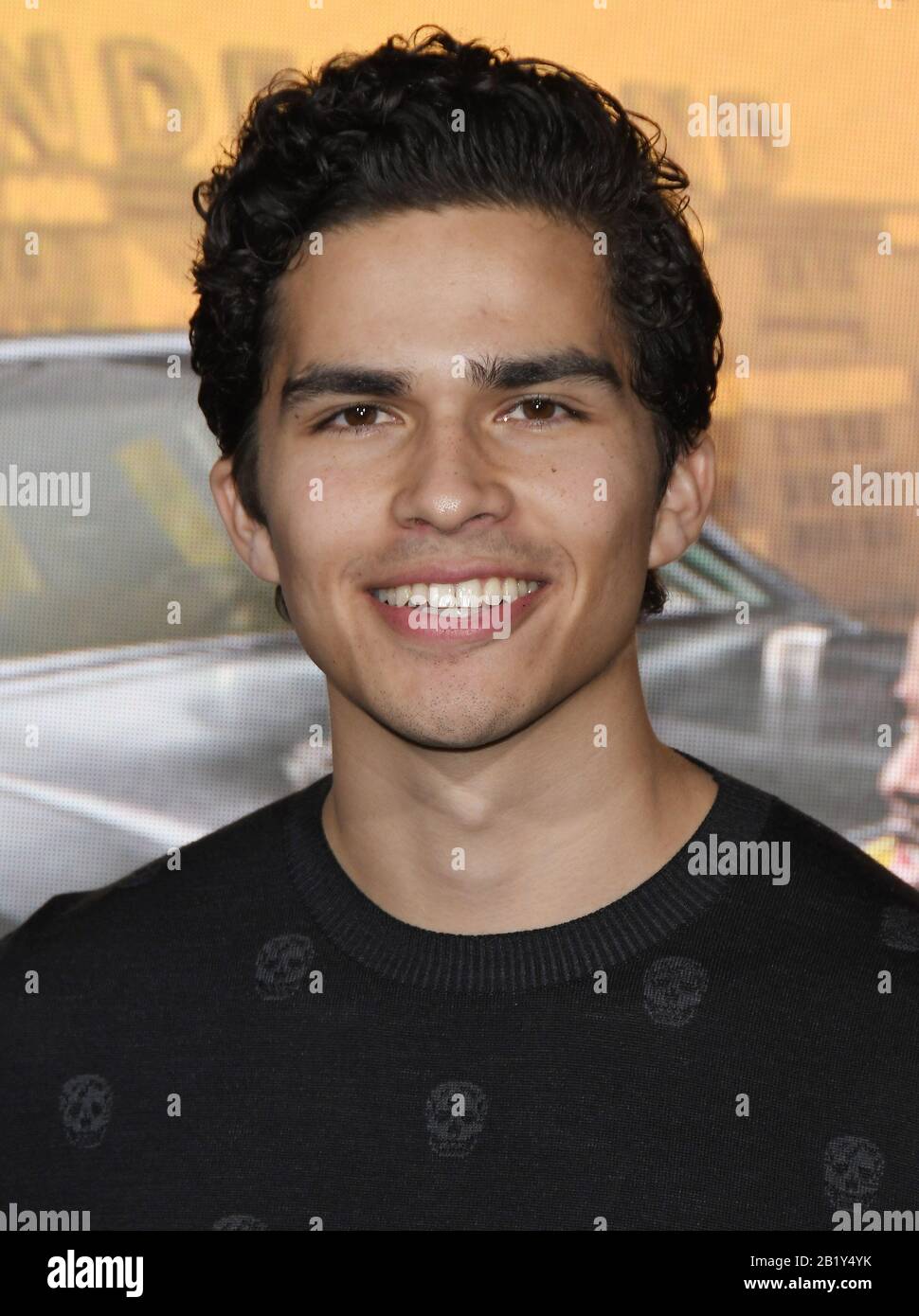 Los Angeles, USA. 27th Feb, 2020. Alex Aiono arrives at the Netflix's ...