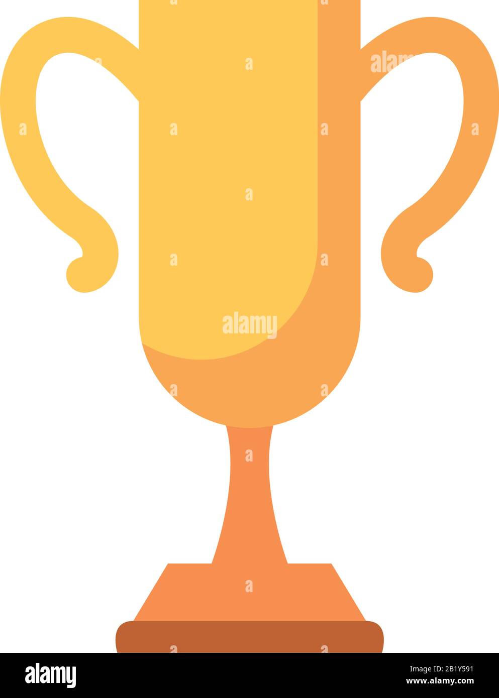 Trophy line style icon design, Winner first position competition ...