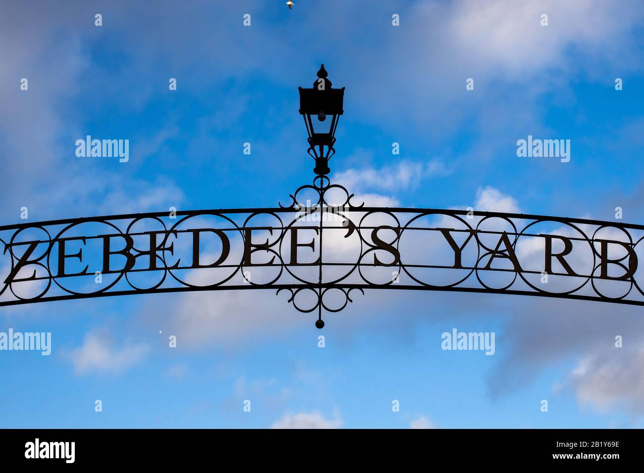 Entrance to zebedees yard hi-res stock photography and images - Alamy