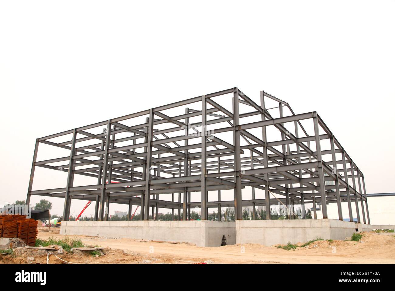 The steel structure Stock Photo - Alamy