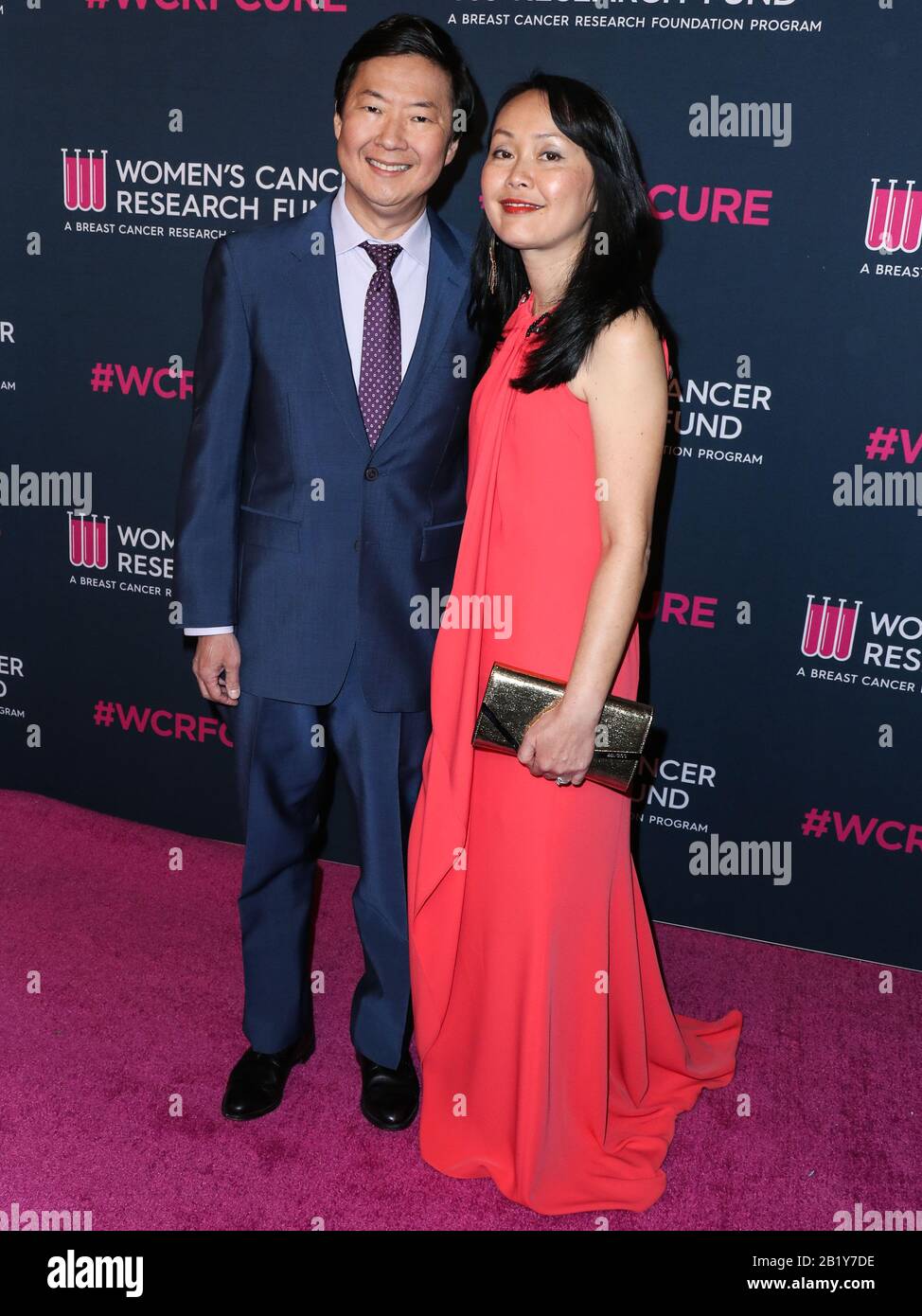 Ken jeong and wife tran hi-res stock photography and images - Alamy