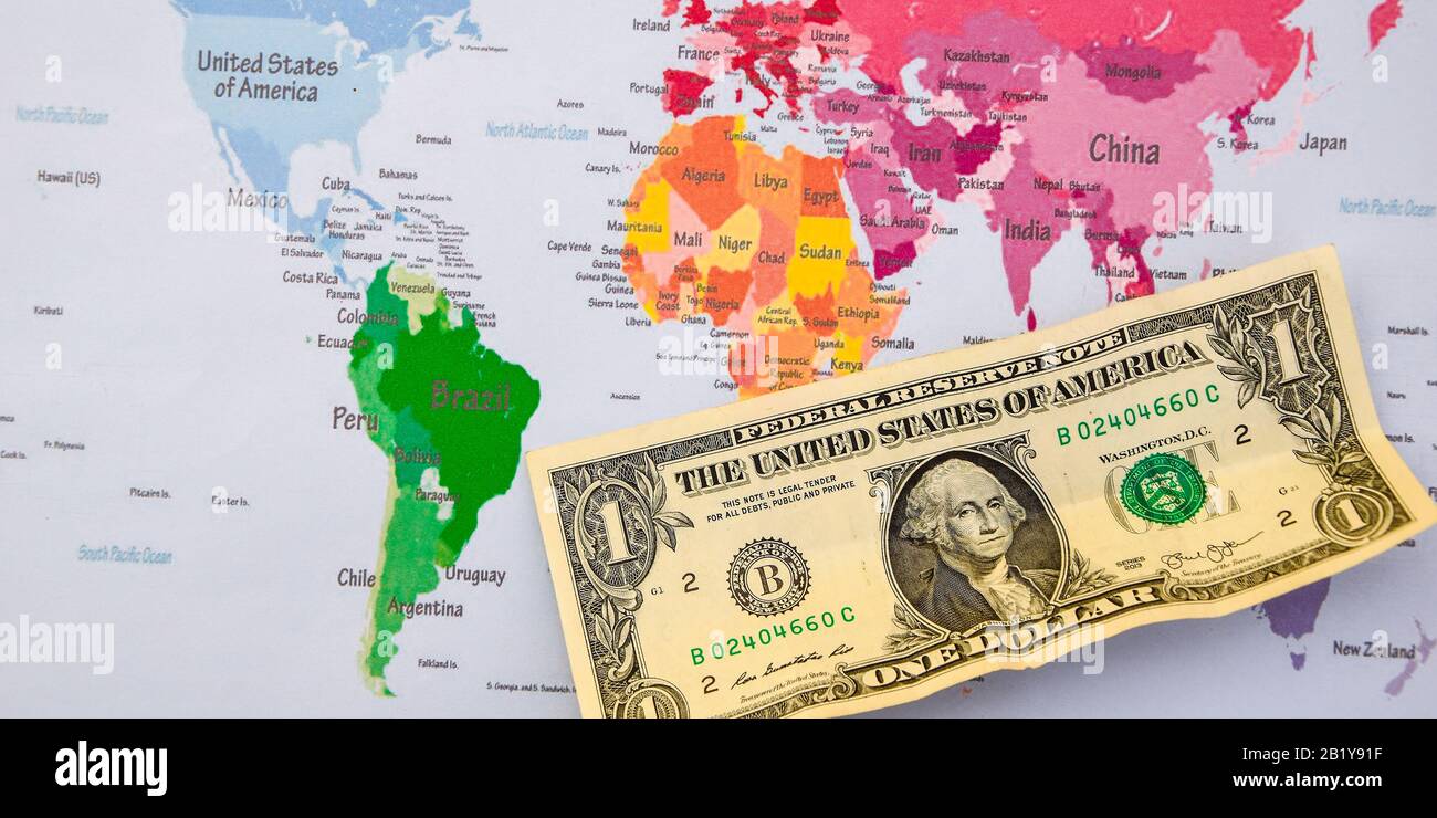 Blank rich map hi-res stock photography and images - Alamy