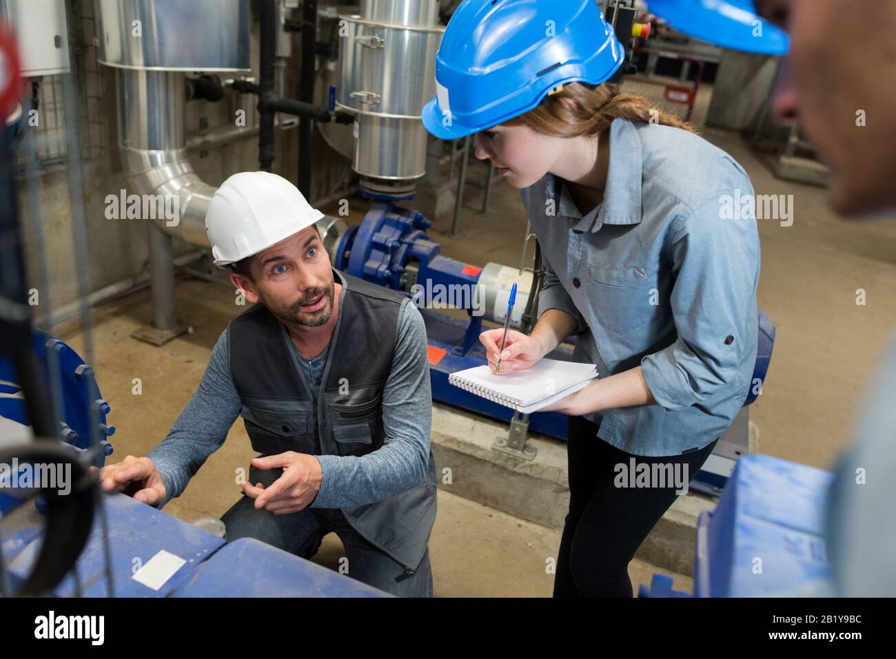 a factory engineering maintenance works Stock Photo - Alamy