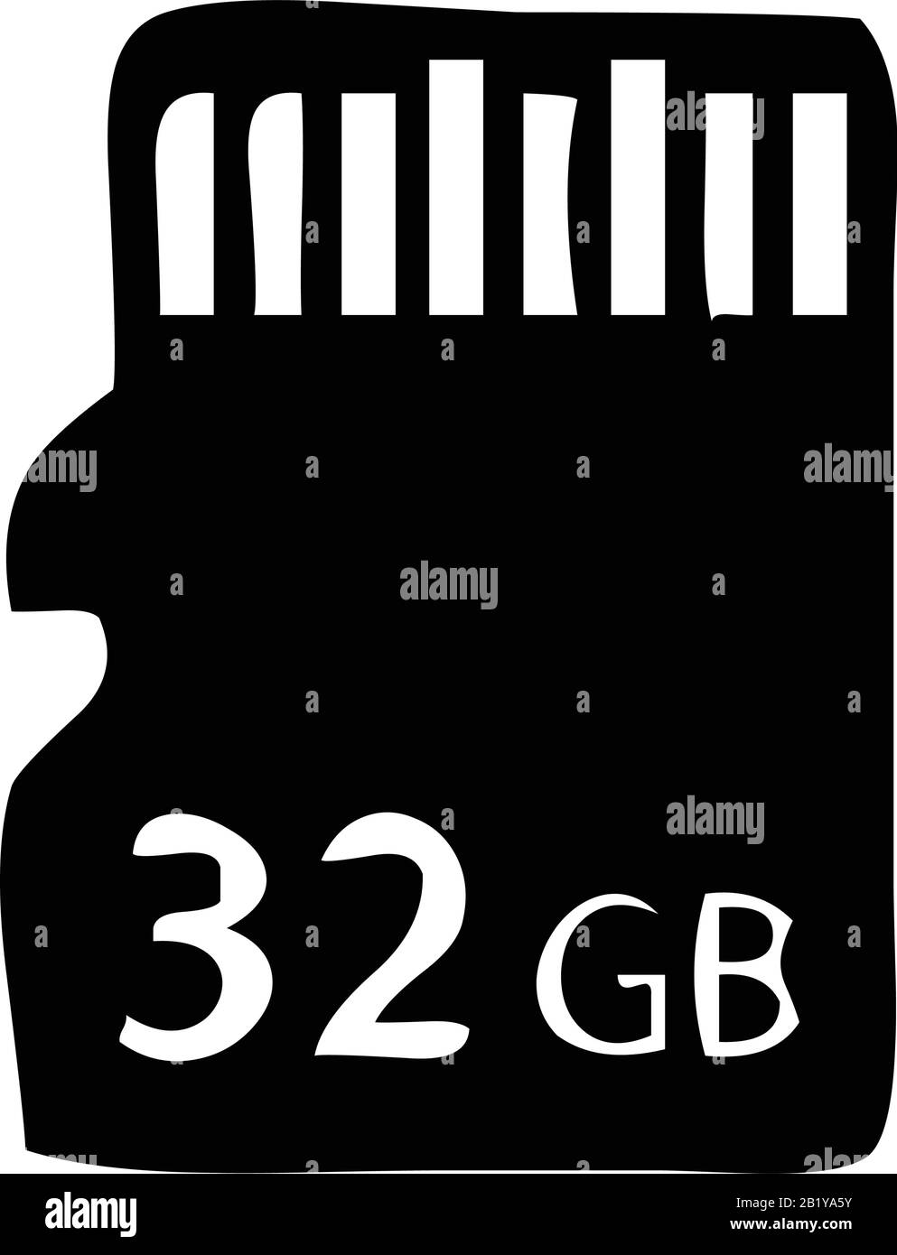 sd memory card for mobile phone, smartphone, digital camera silhouette ...