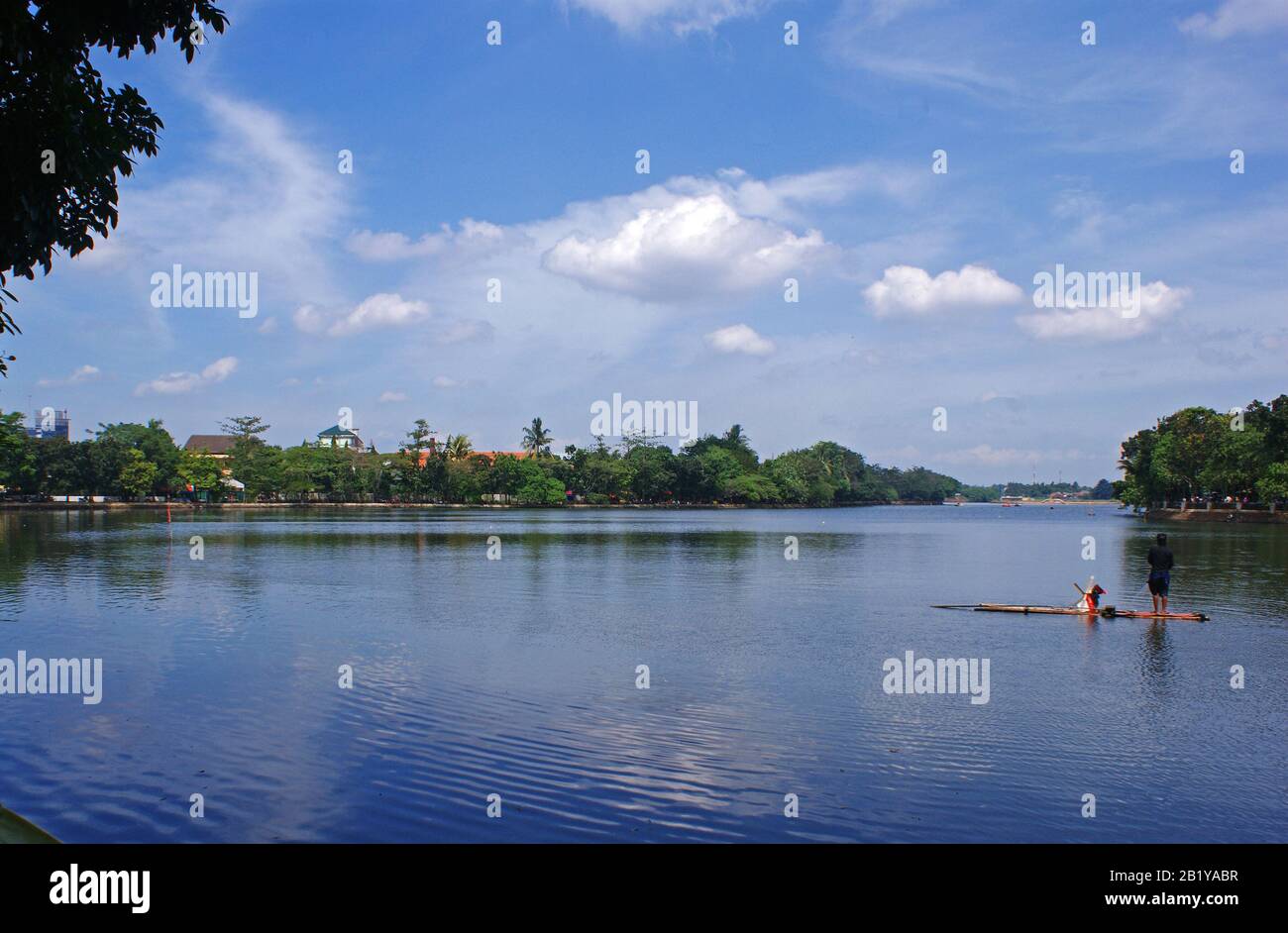 Setu Babakan Lake, Kampung Betawi, Jakarta, Indonesia Stock Photo - Alamy