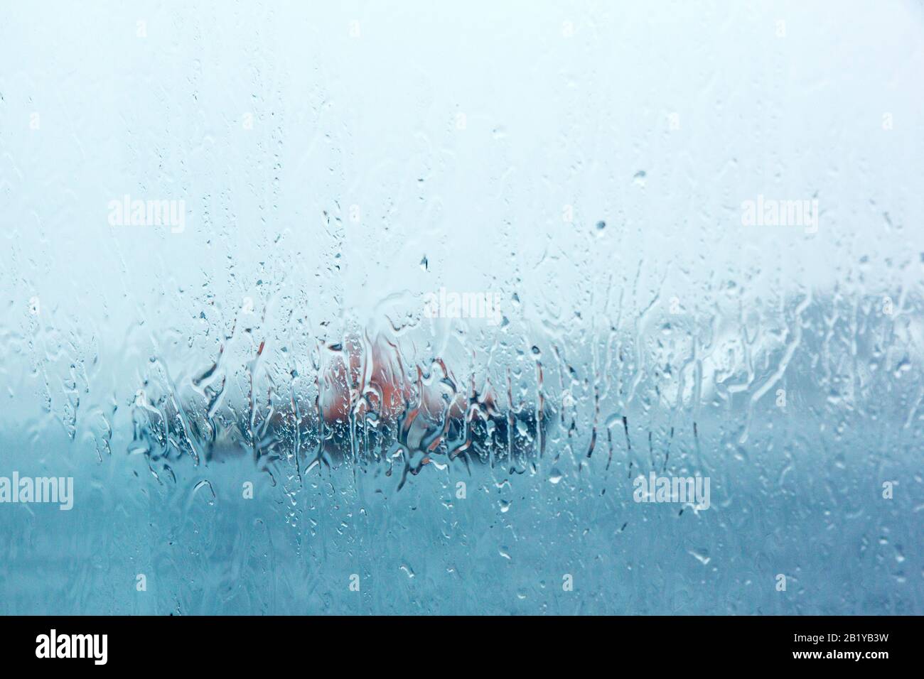 Heavy rain in the South Shetland islands in Antarctica. Rapidly warming ...