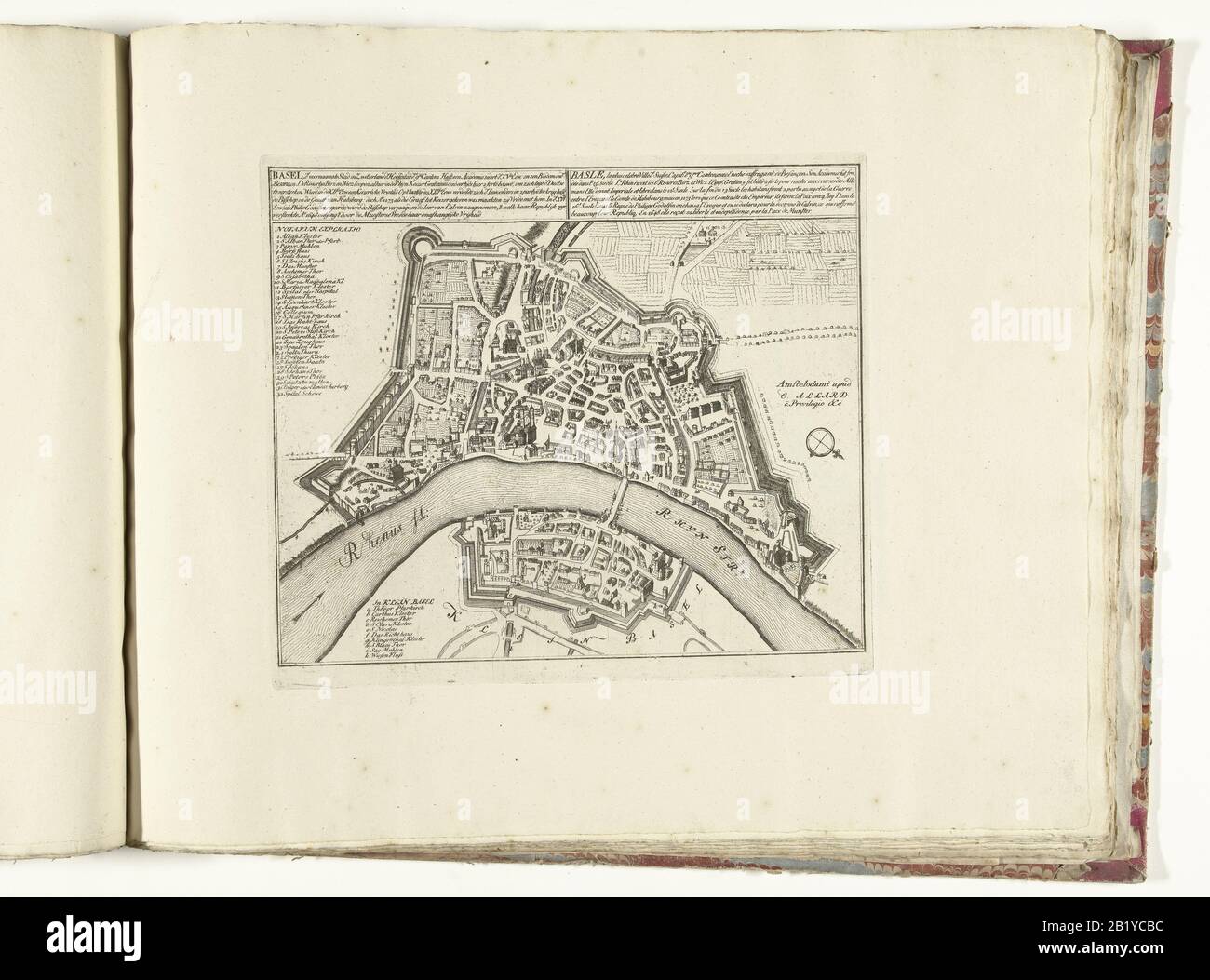 Map of basel hi-res stock photography and images - Alamy
