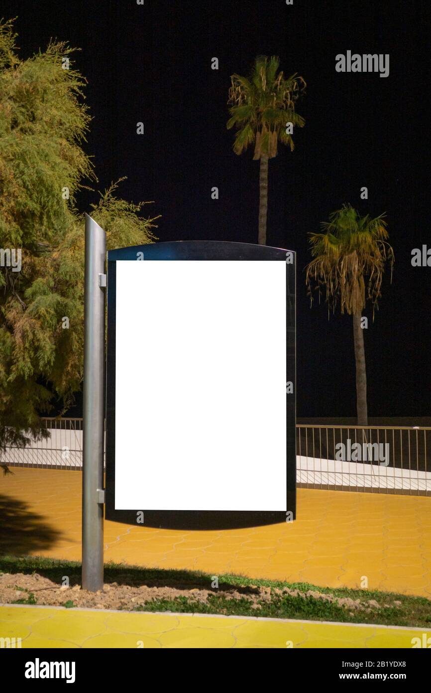 Billboard holder hi-res stock photography and images - Alamy