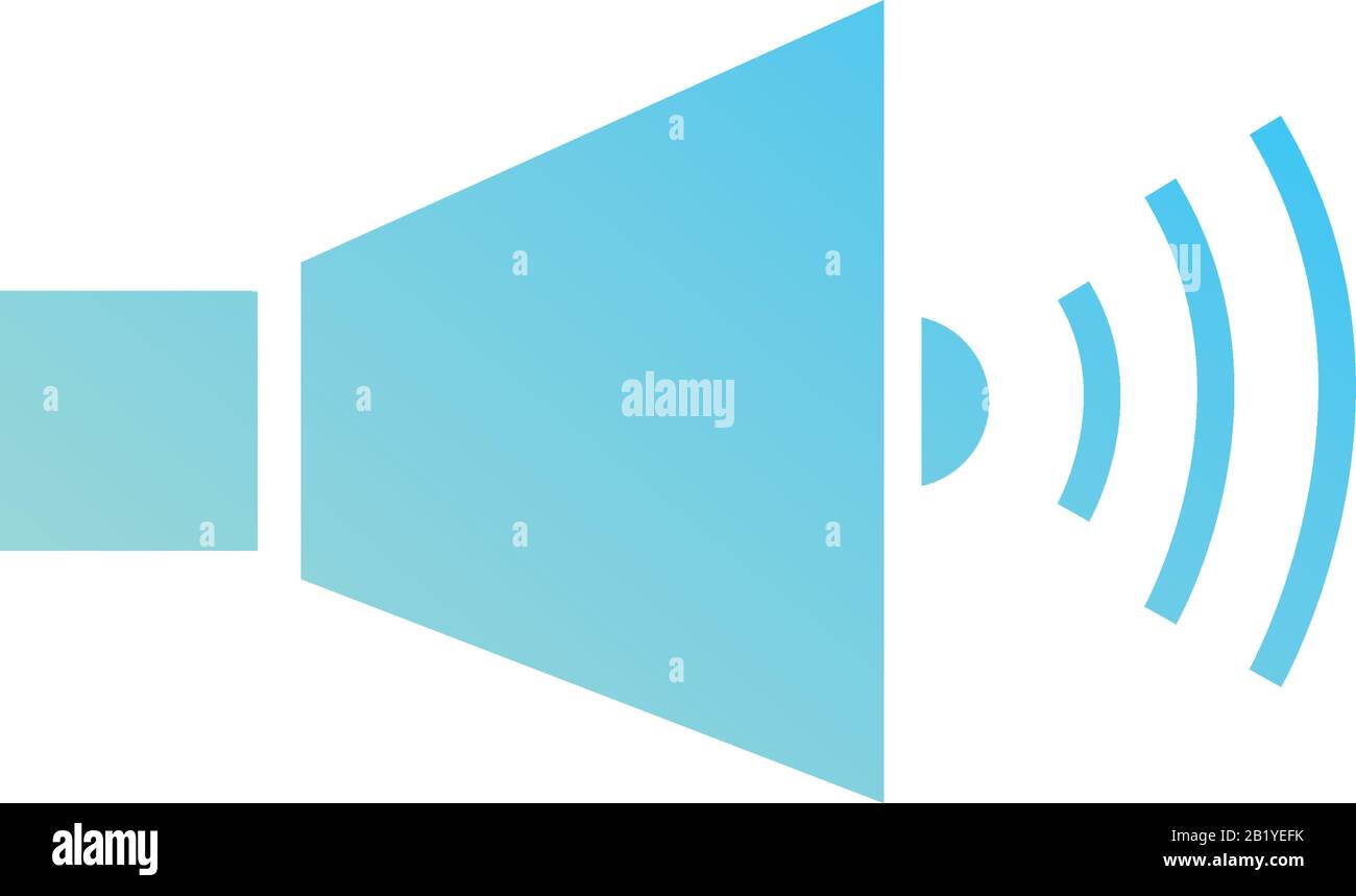 volume gradient style icon design, Music sound melody song musical art ...