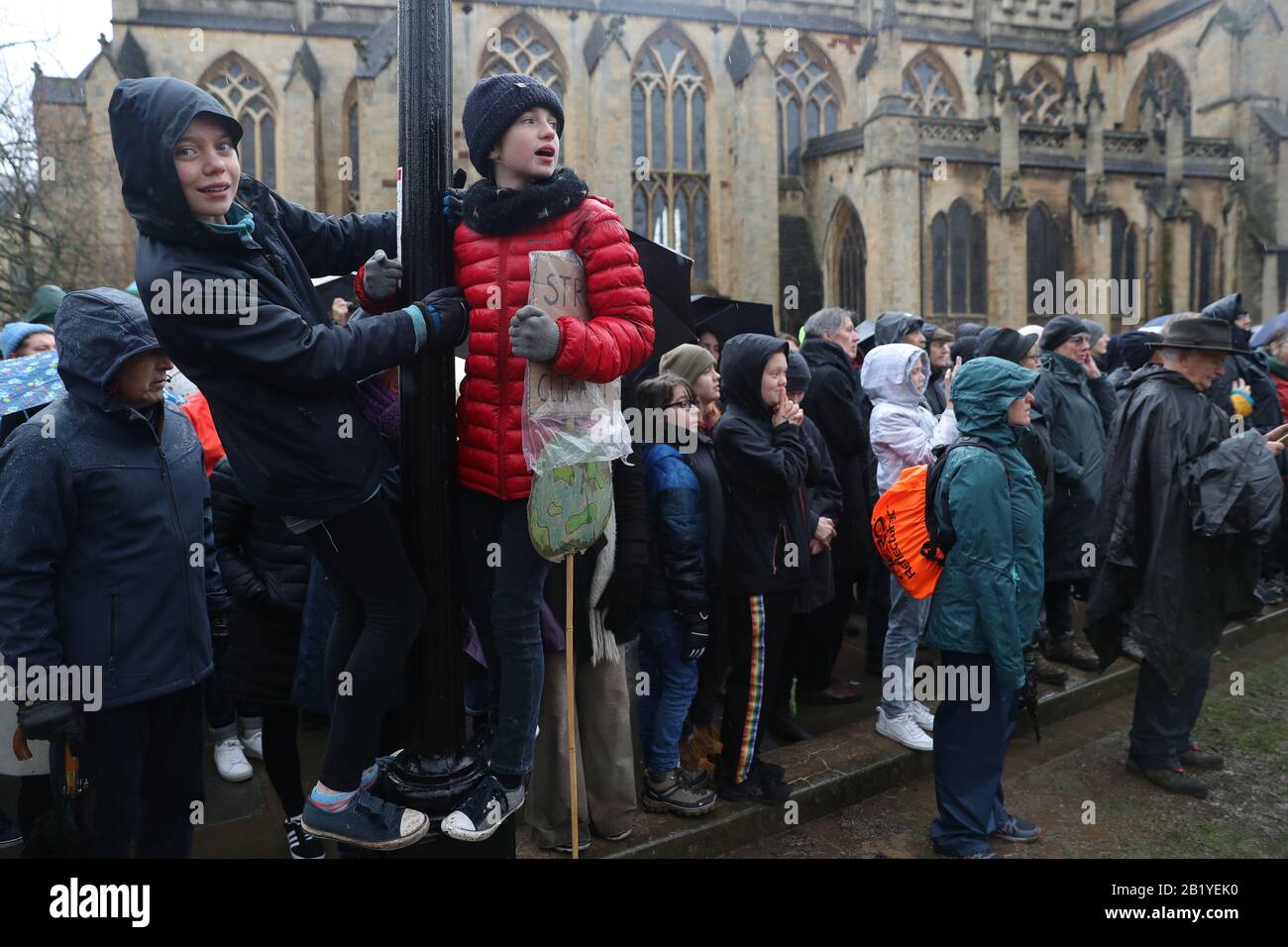 Children climate protest hi-res stock photography and images - Alamy