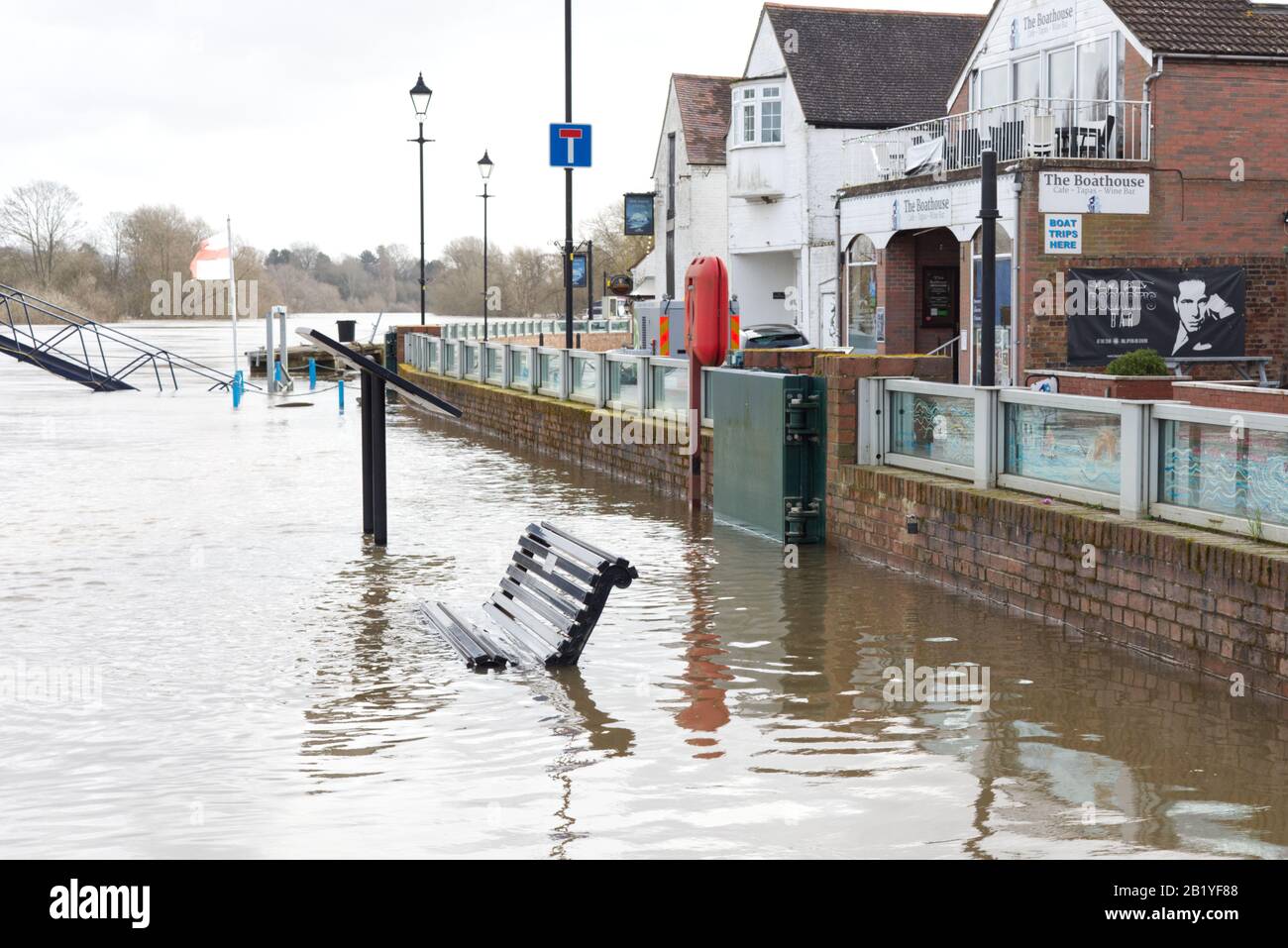 Weather rain raining river flood flooding floods danger water debris hi ...