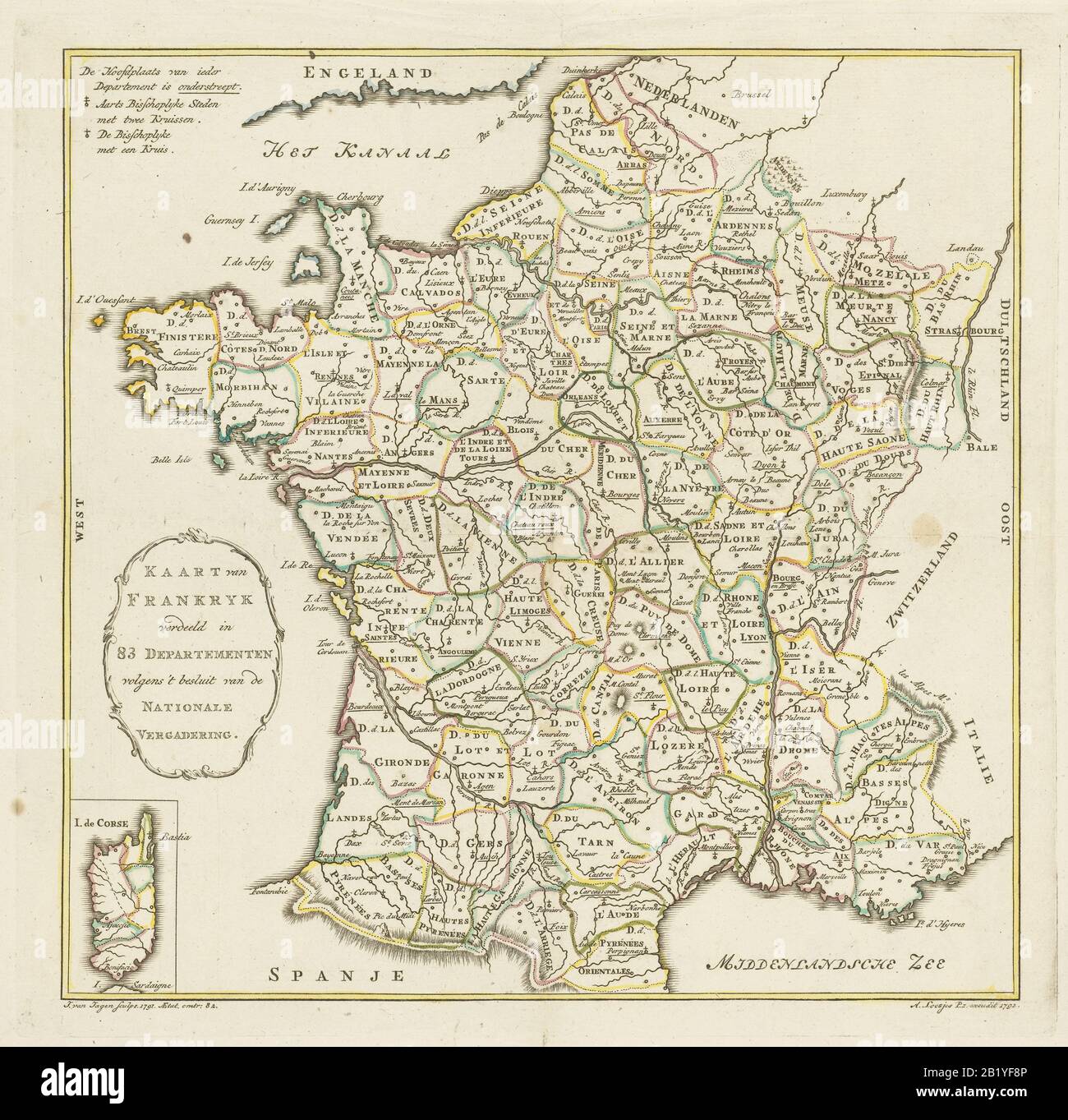 France map 1792 hi-res stock photography and images - Alamy