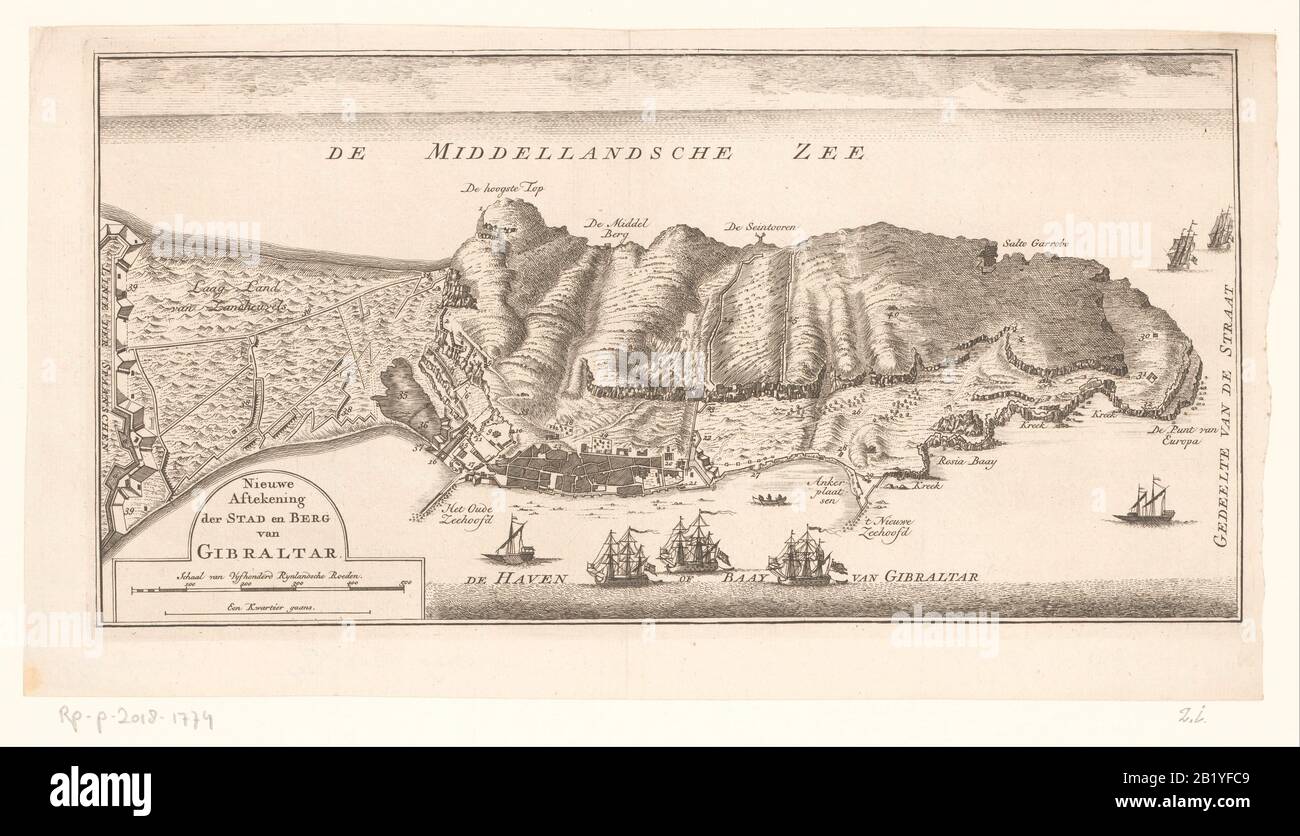 Nautical map gibraltar hi-res stock photography and images - Alamy