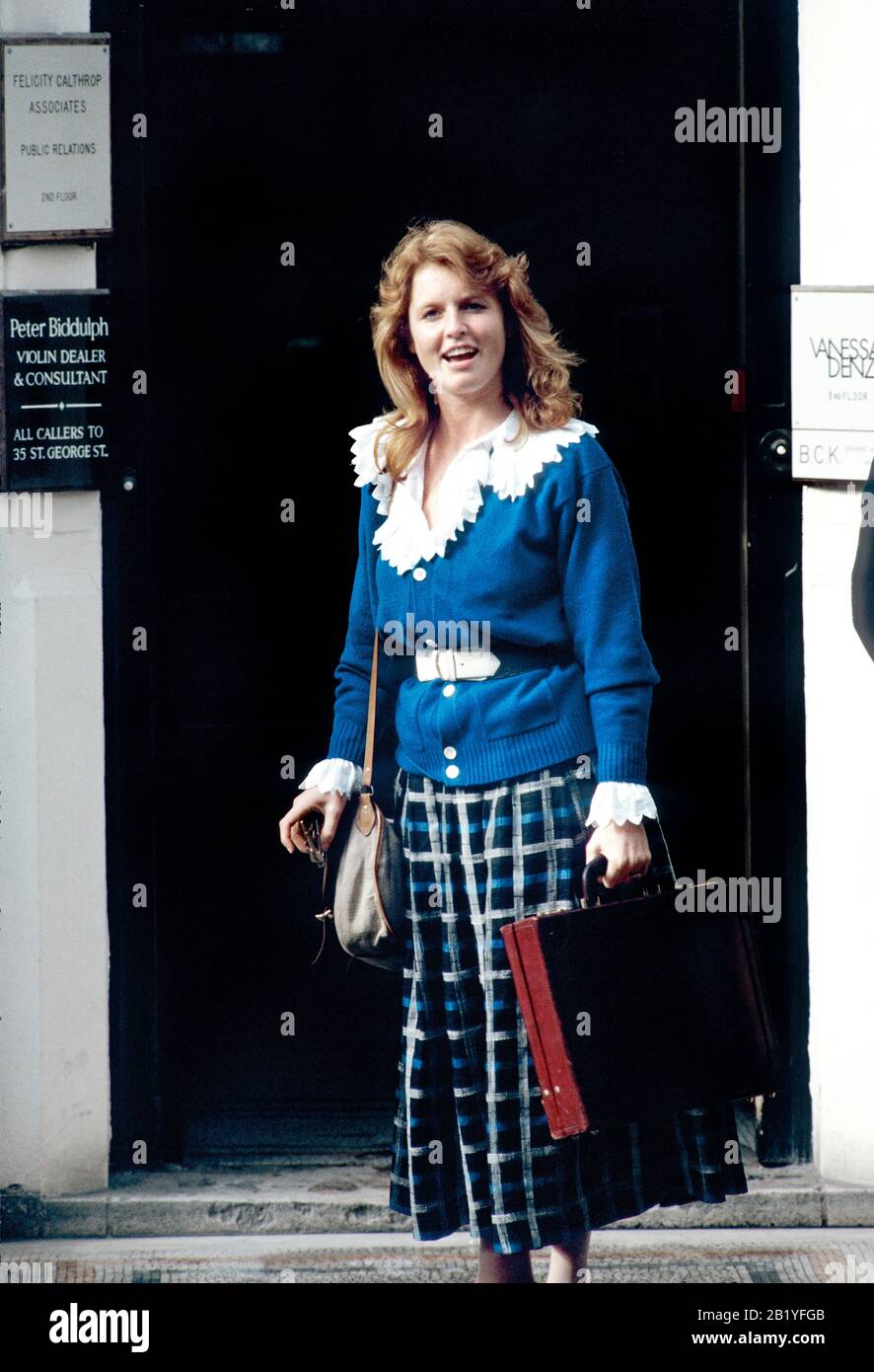 Sarah Ferguson 1986 Stock Photos & Sarah Ferguson 1986 Stock Images - Alamy