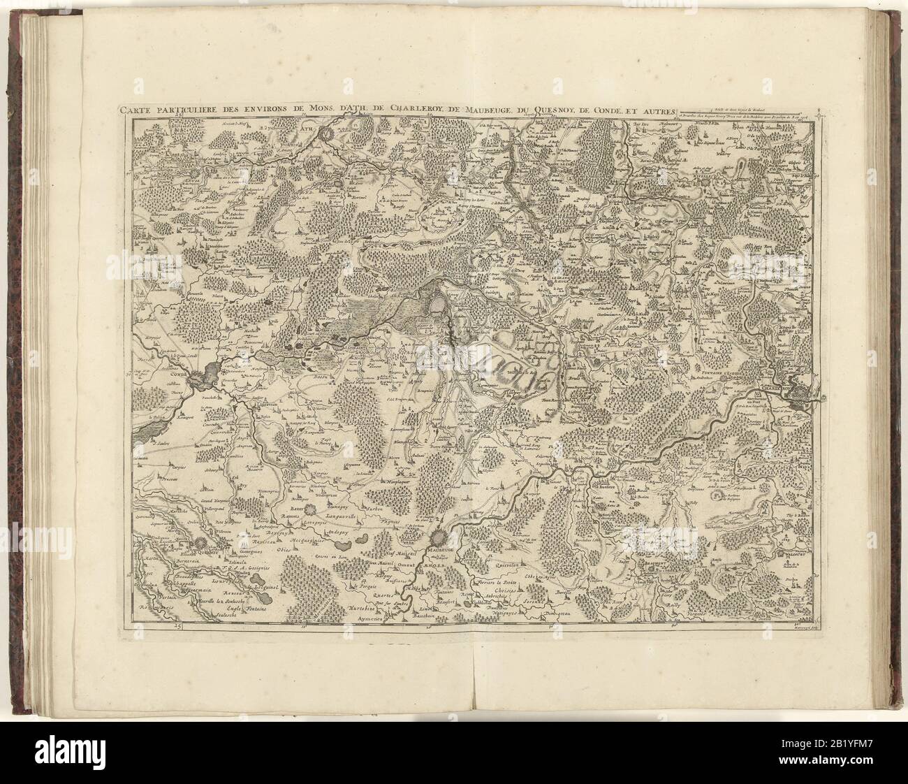 Map of hainaut hi-res stock photography and images - Alamy