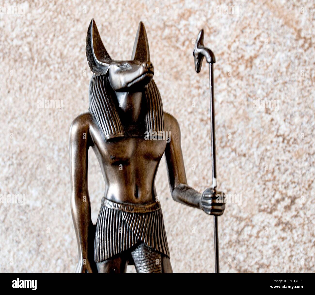 nubis Egyptian statue god Stock Photo - Alamy