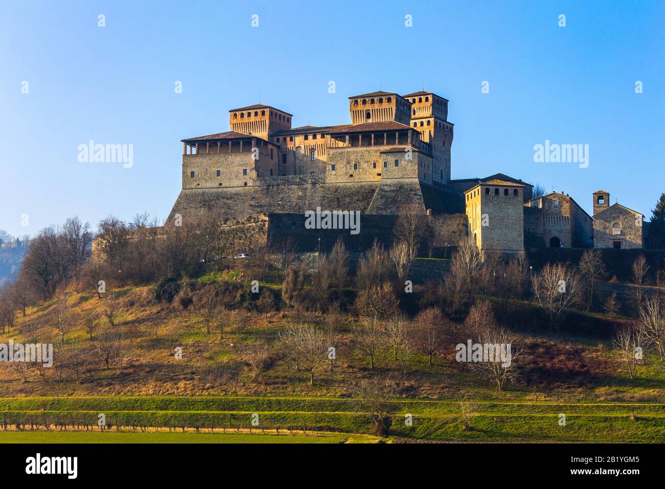 Torrechiara castle hi-res stock photography and images - Alamy