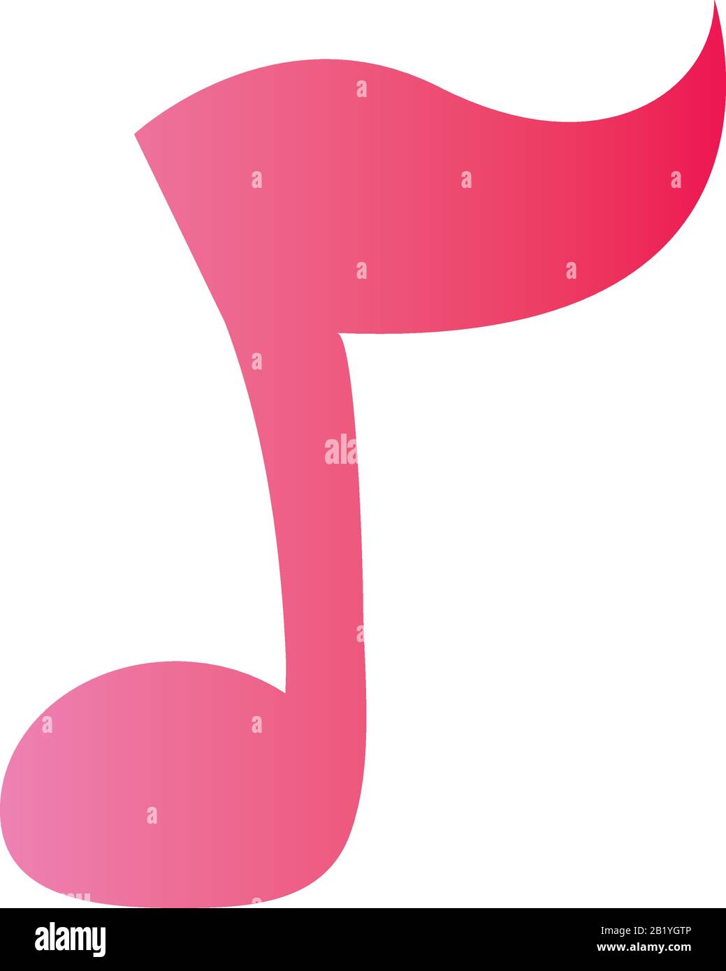 note gradient style icon design, Music sound melody song musical art ...