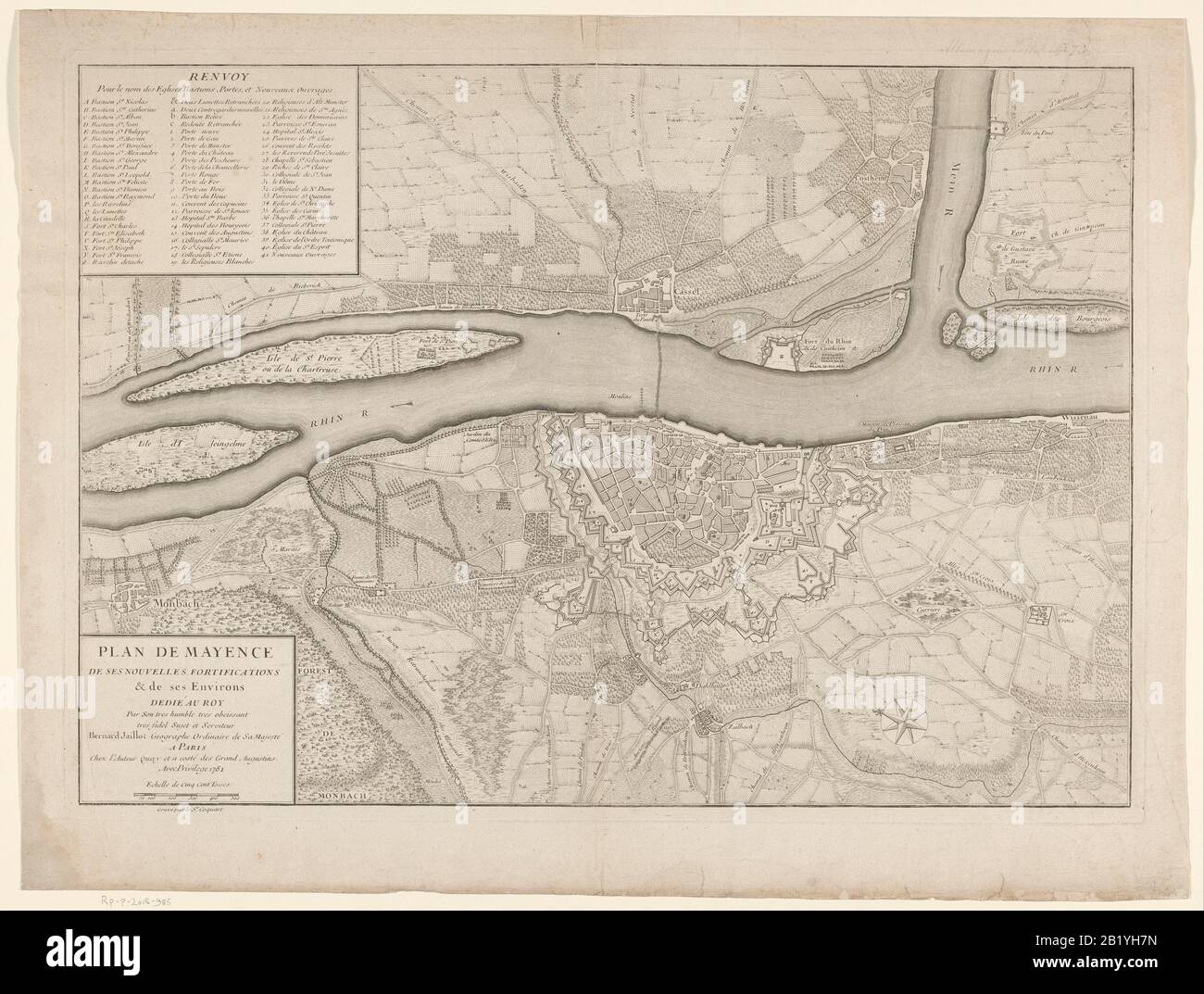 Map of mainz hi-res stock photography and images - Alamy