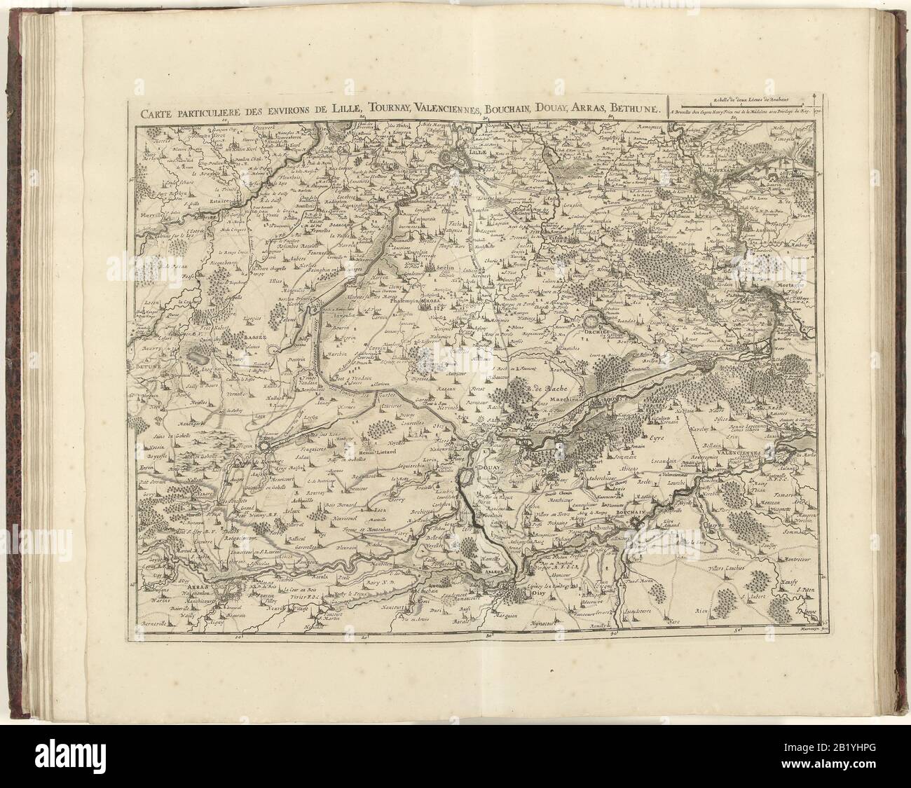 Northern france map hi-res stock photography and images - Alamy