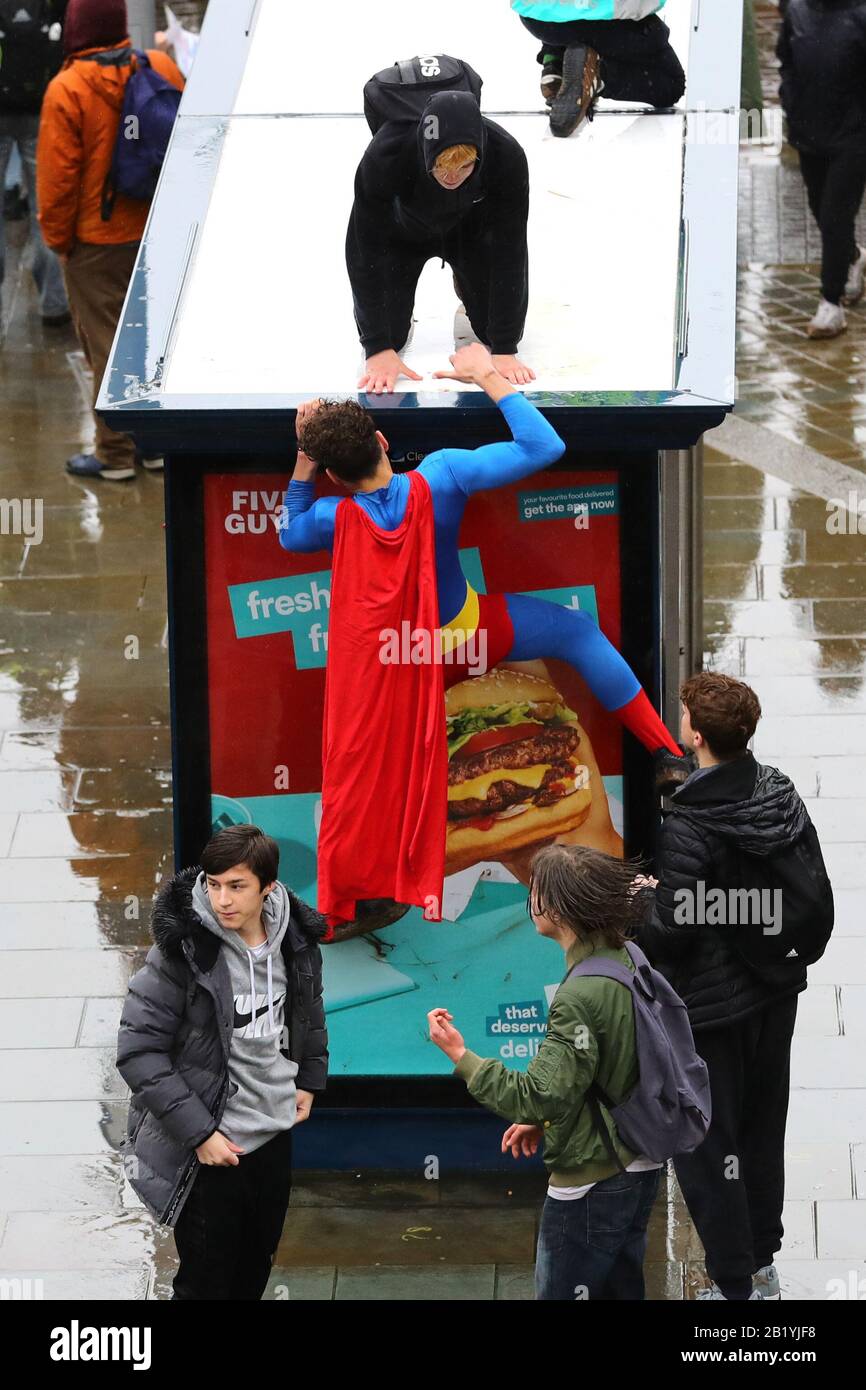 Dressed as superman hi-res stock photography and images - Alamy