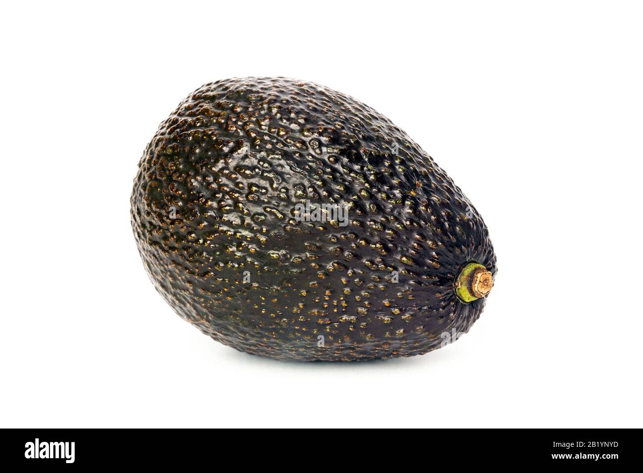 Fresh avocado Hass isolated on white background Stock Photo - Alamy