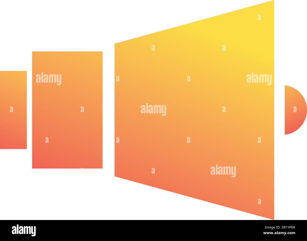 volume gradient style icon design, Music sound melody song musical art ...