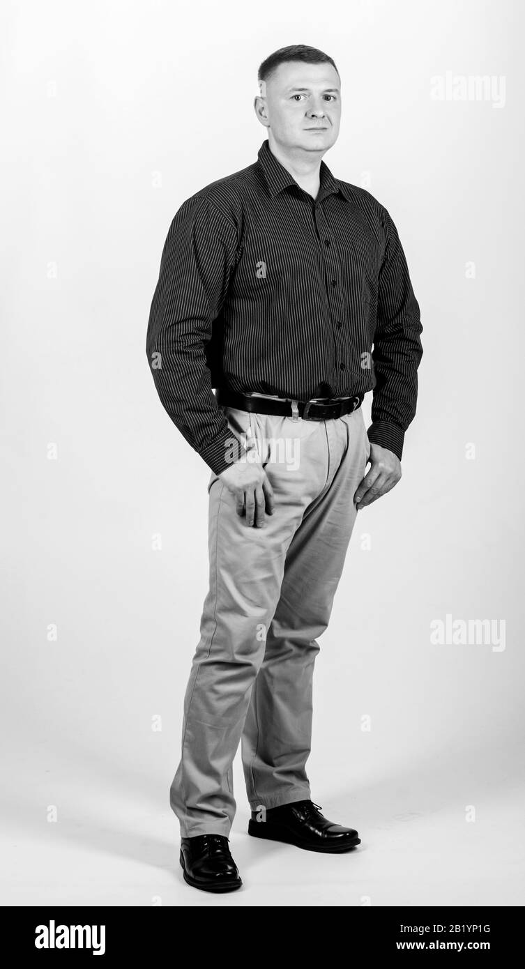 Male fashion store. Businessman lecturer manager office worker. Formal ...