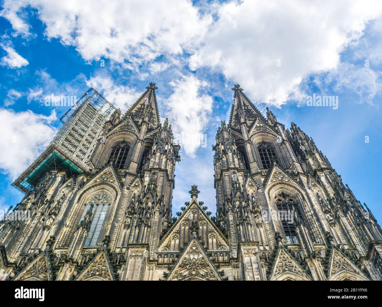 Famous Cologne Cathedral on a summer day Stock Photo - Alamy