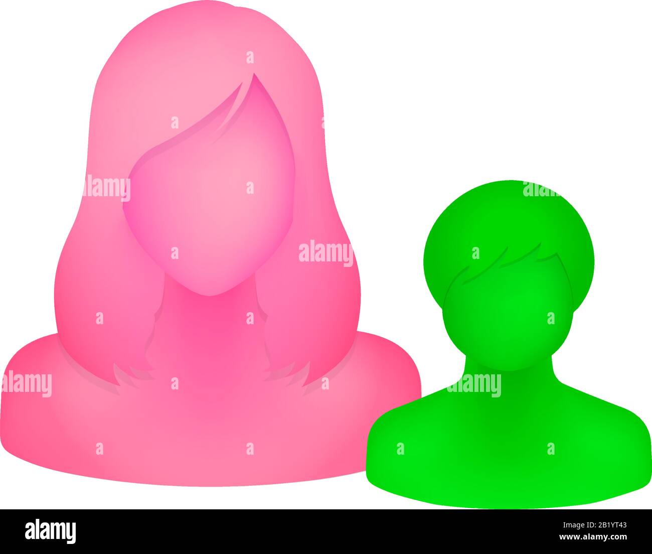 3d figure faceless cartoon character hi-res stock photography and ...
