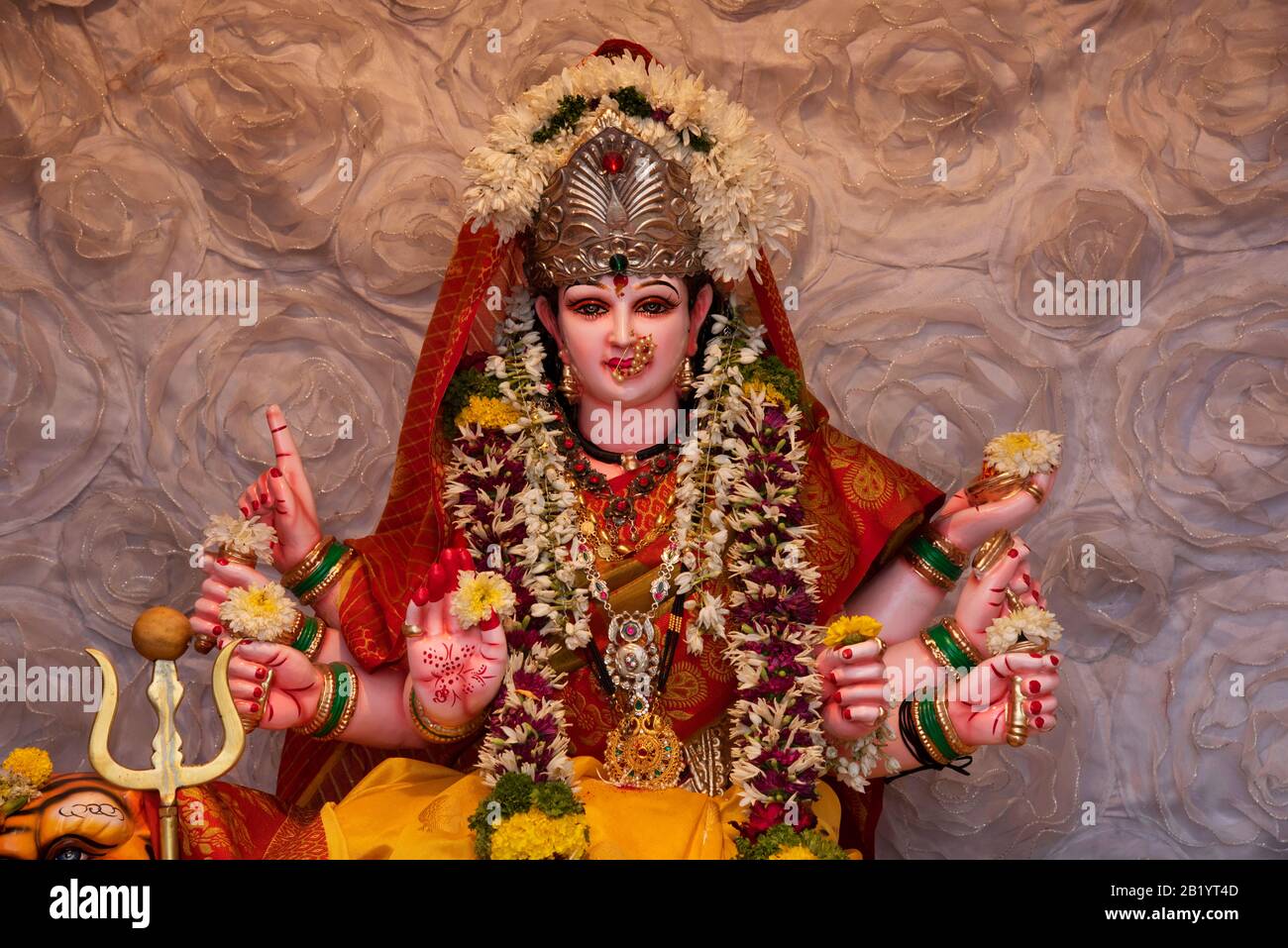 Durga mata hi-res stock photography and images - Alamy