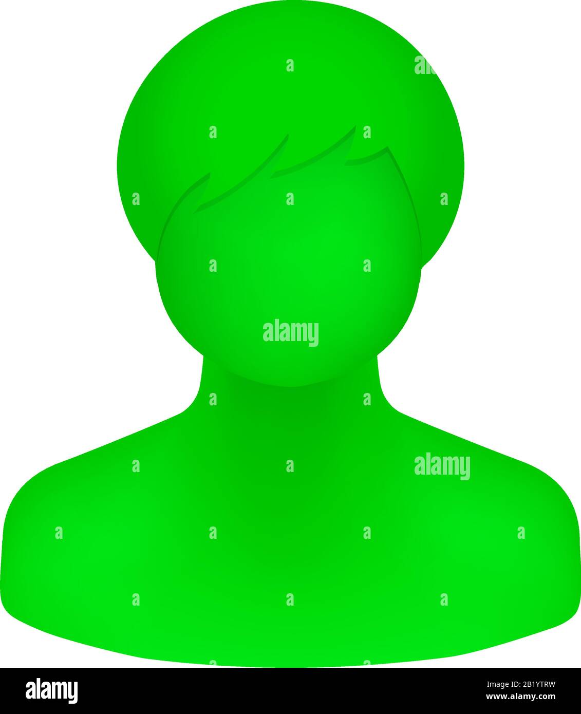 3d figure faceless cartoon man hi-res stock photography and images - Alamy