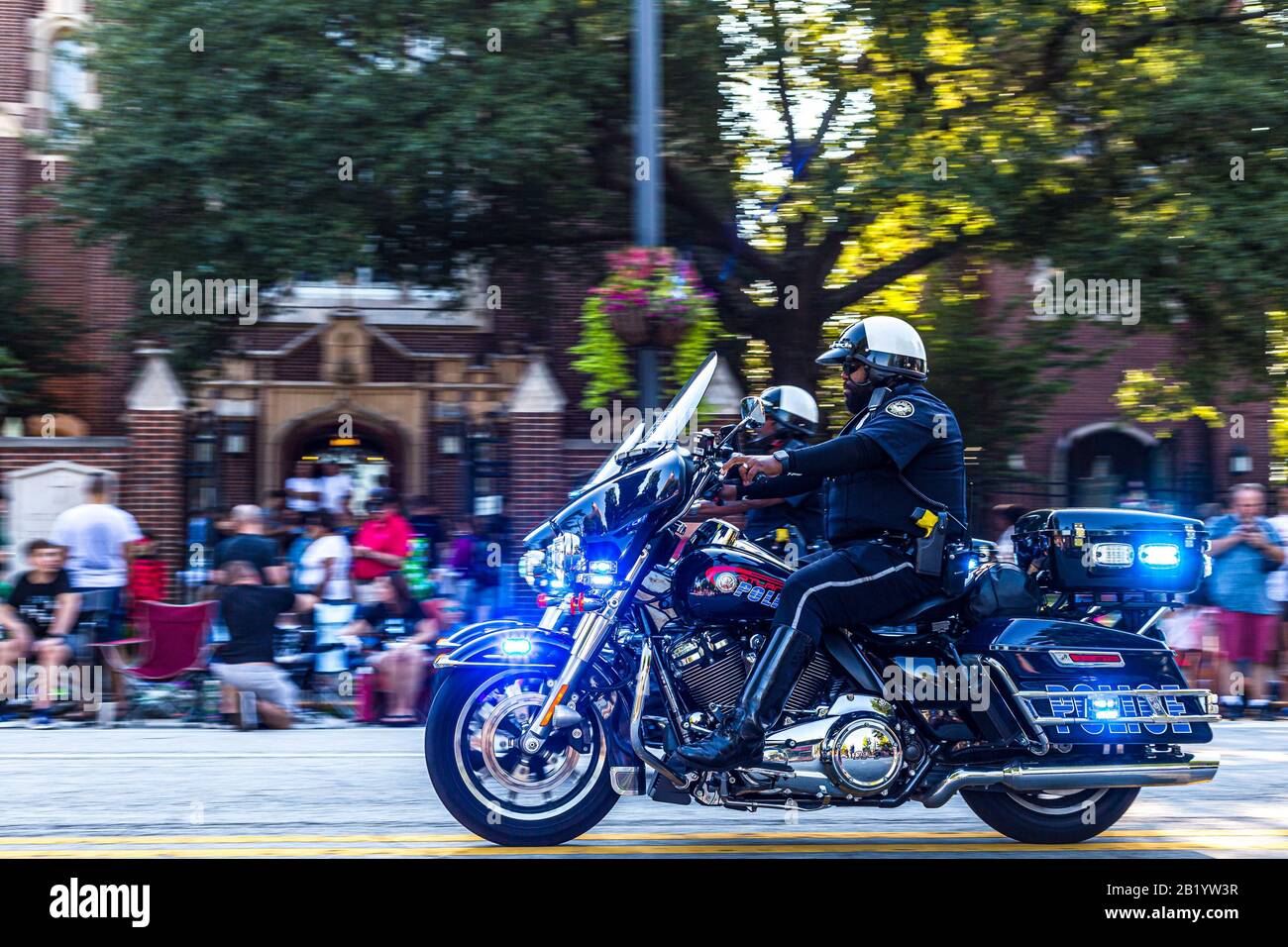 Atlanta Police Motorcycles Stock Photo - Alamy
