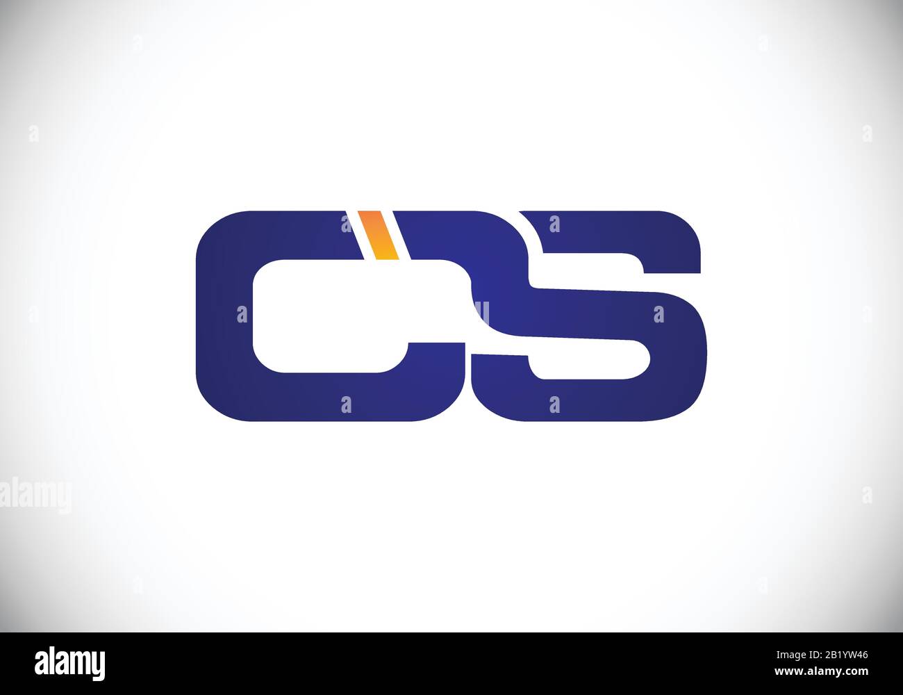 C S Initial letter logo design, Creative Modern Letters Vector Icon ...