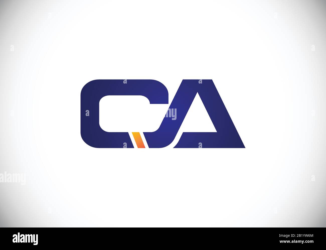 C A Initial letter logo design, Creative Modern Letters Vector Icon ...