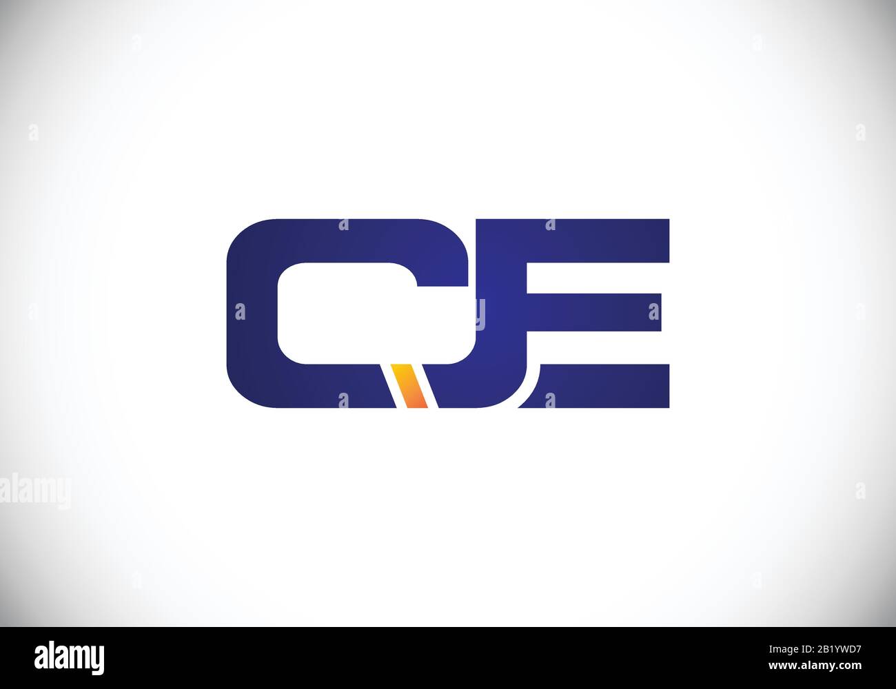 C E Initial letter logo design, Creative Modern Letters Vector Icon ...