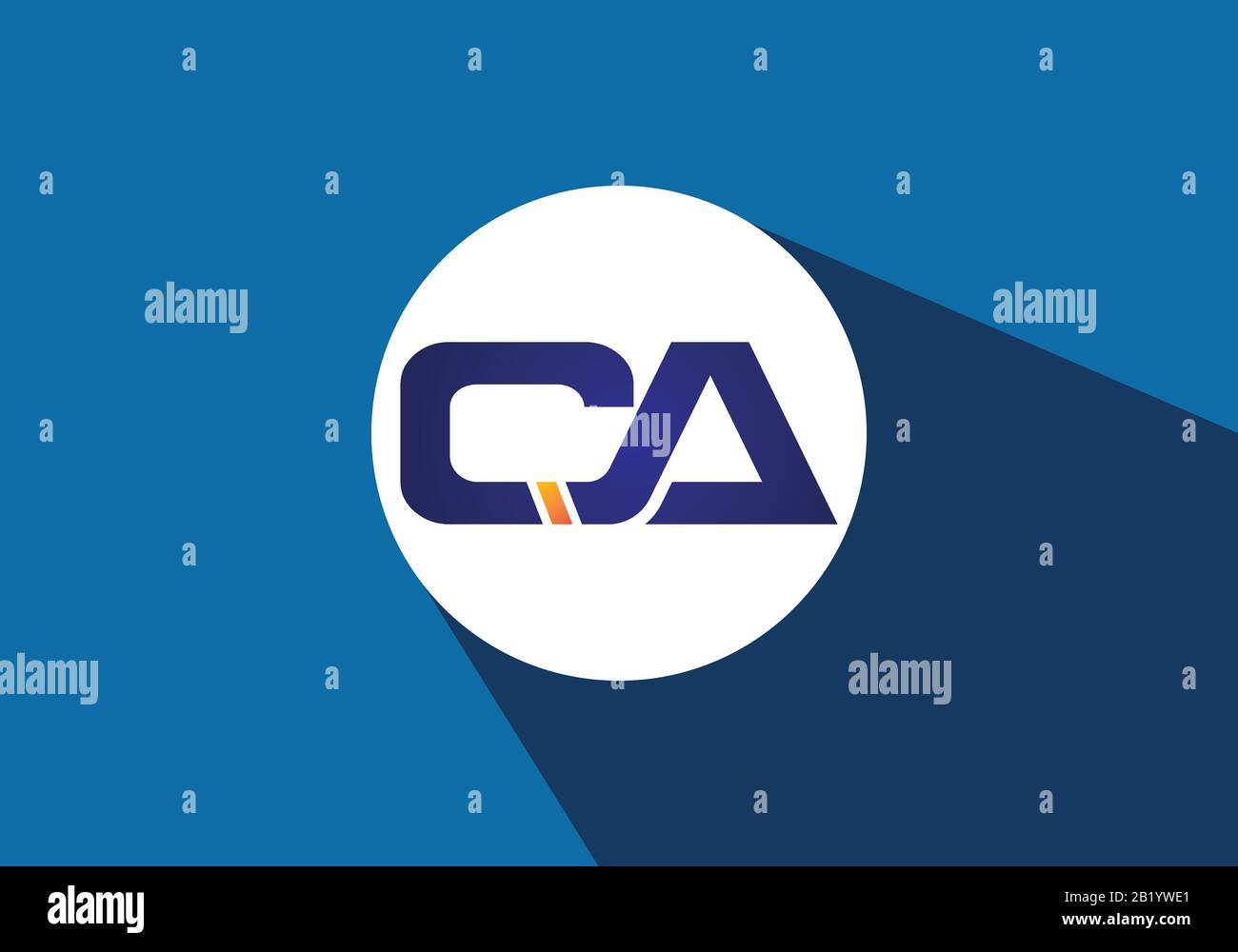 C A Initial letter logo design, Creative Modern Letters Vector Icon ...