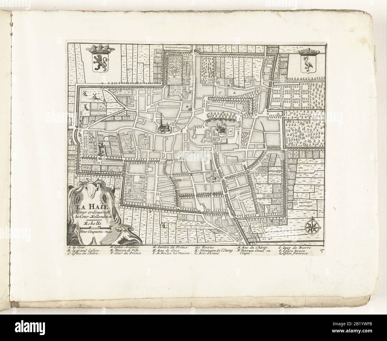 Map the hague hi-res stock photography and images - Alamy