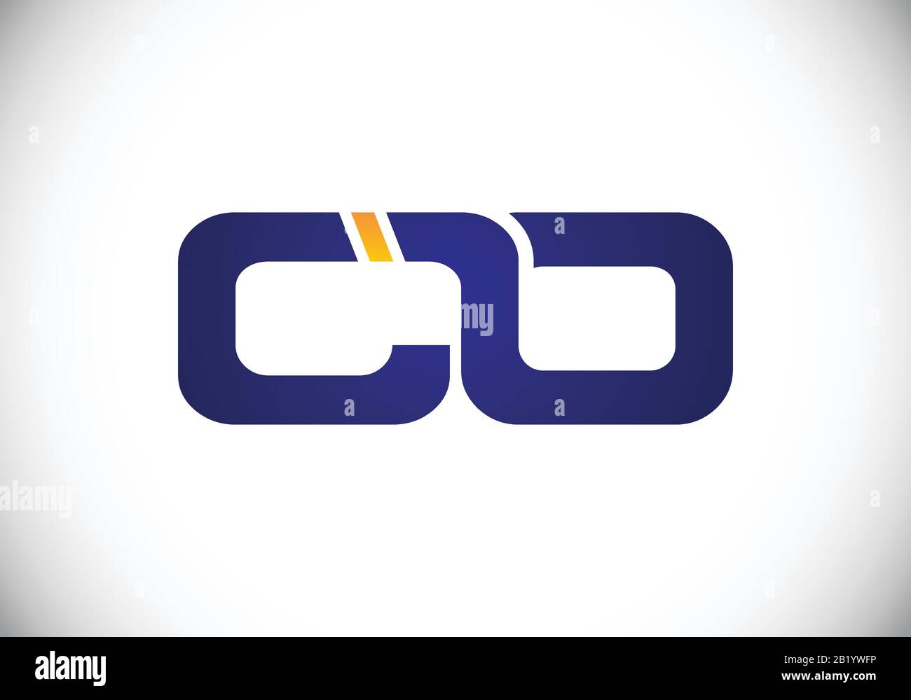 C O Initial letter logo design, Creative Modern Letters Vector Icon ...