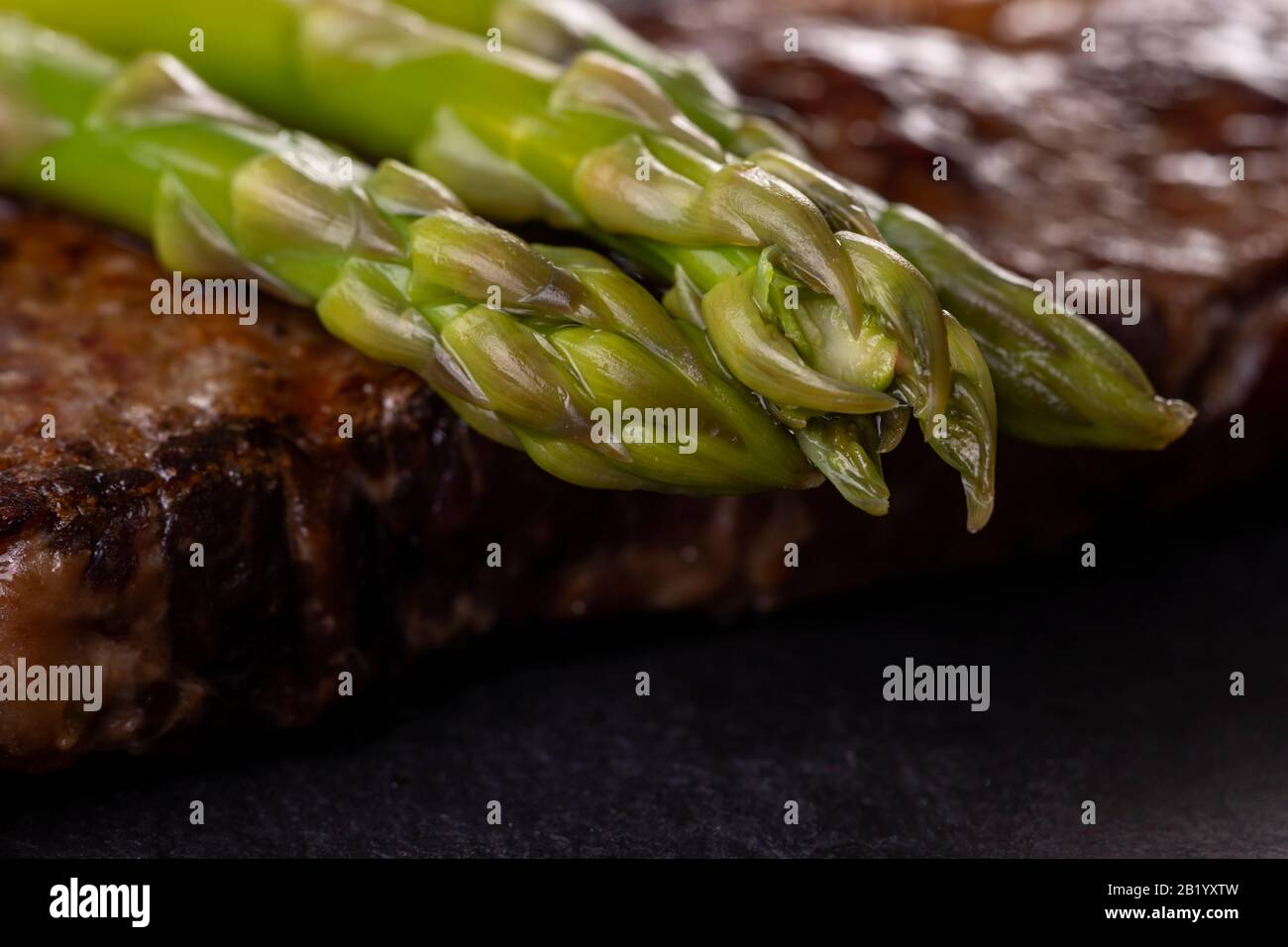 Ribeye asparagus hi-res stock photography and images - Alamy