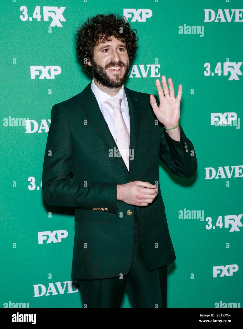 Los Angeles, CA - Feb 27, 2020: Dave Burd attends the premiere of FXX's ...