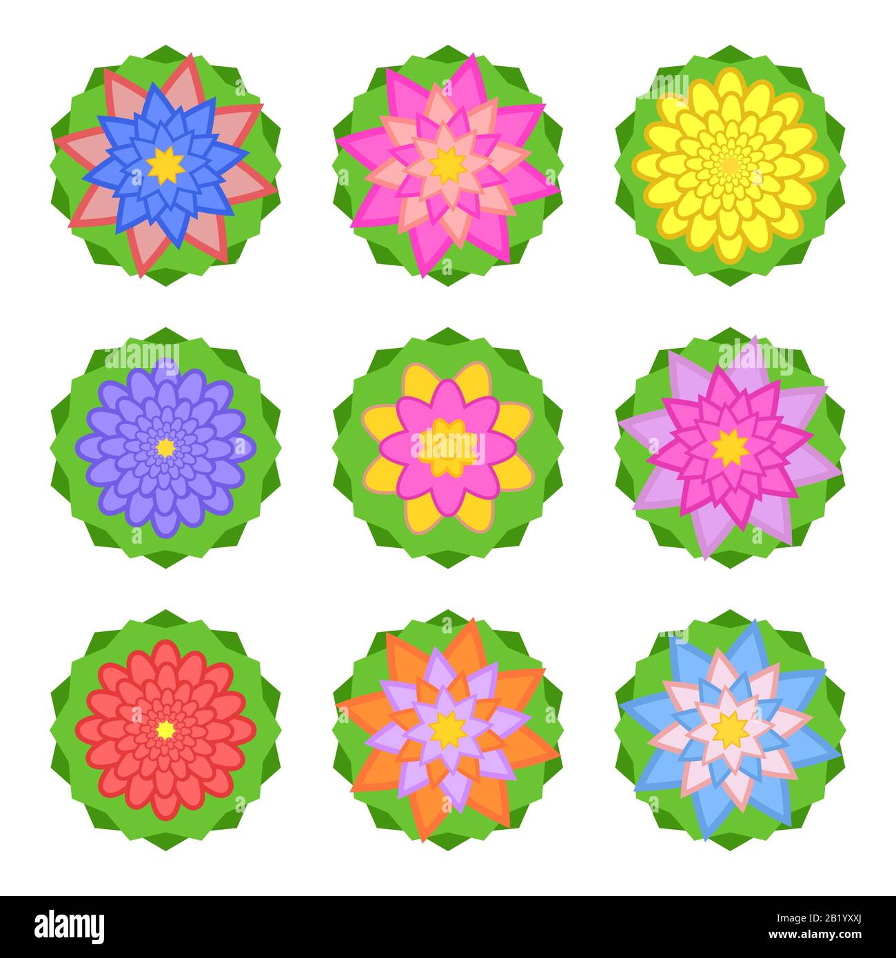 Nine shades Stock Vector Images - Alamy