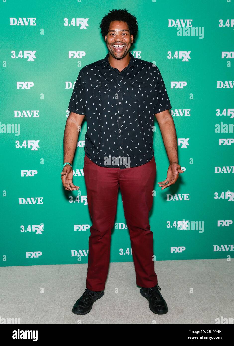 Los Angeles, CA - Feb 27, 2020: Dean Sharpe attends the premiere of FXX ...
