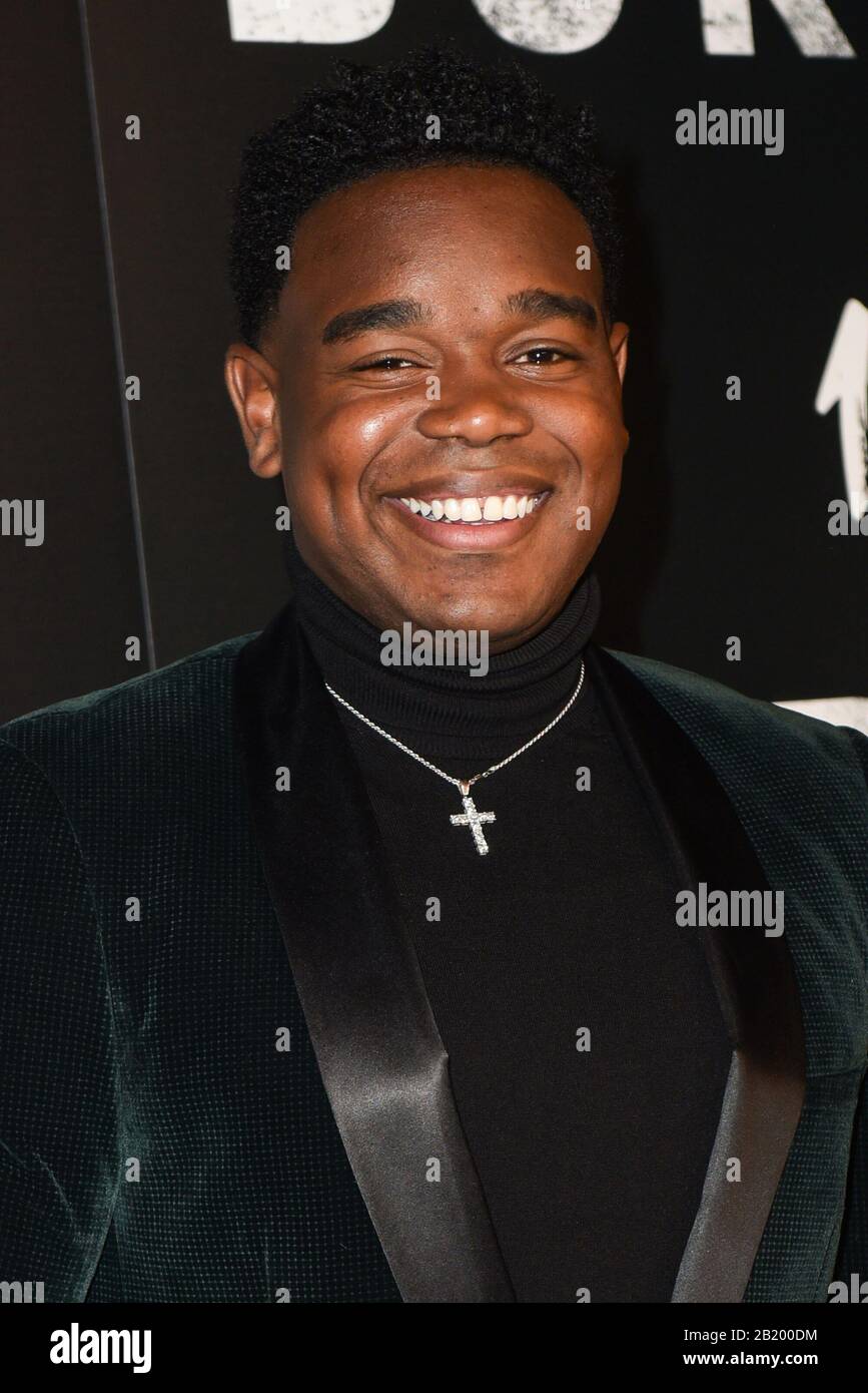 Los Angeles, CA. 27th Feb, 2020. Dexter Darden at arrivals for BURDEN ...
