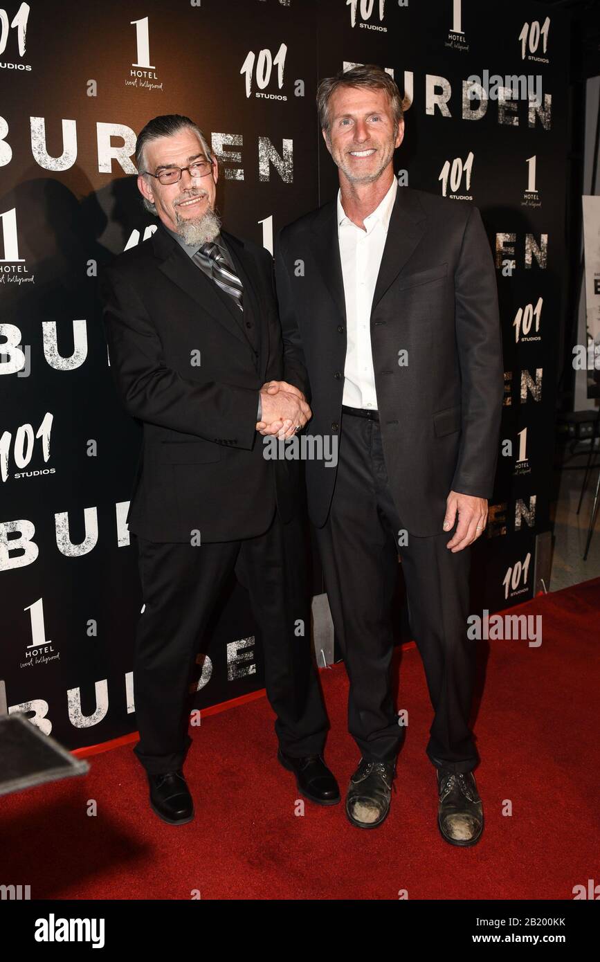 Los Angeles, CA. 27th Feb, 2020. Mike Burden, Andrew Heckler at ...