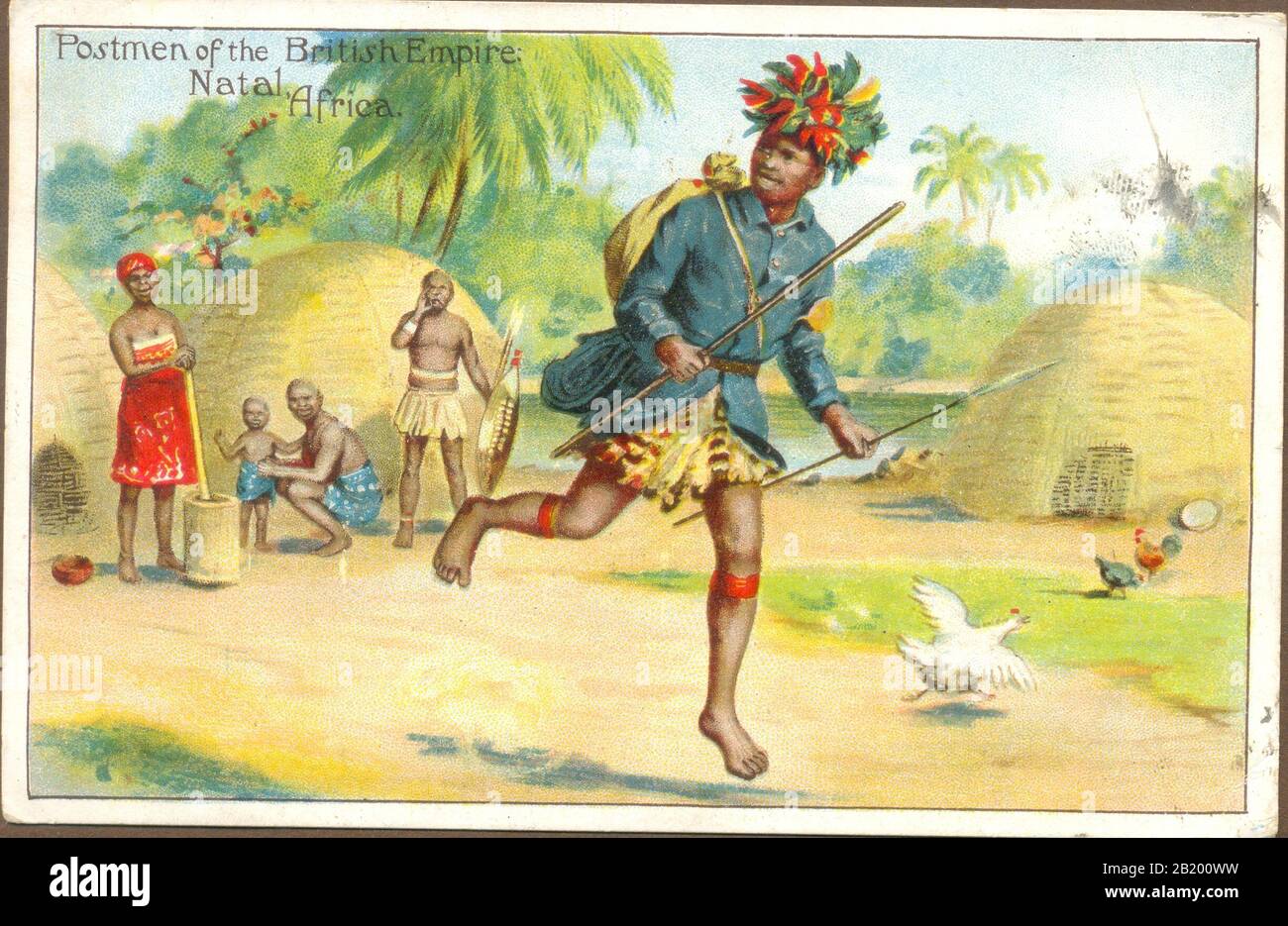 Postmen of the british empire hi-res stock photography and images - Alamy