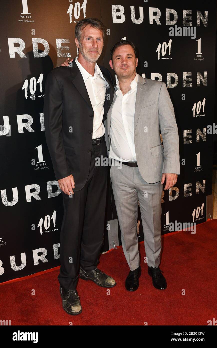 Los Angeles, CA. 27th Feb, 2020. Andrew Heckler, Austin Hebert at ...