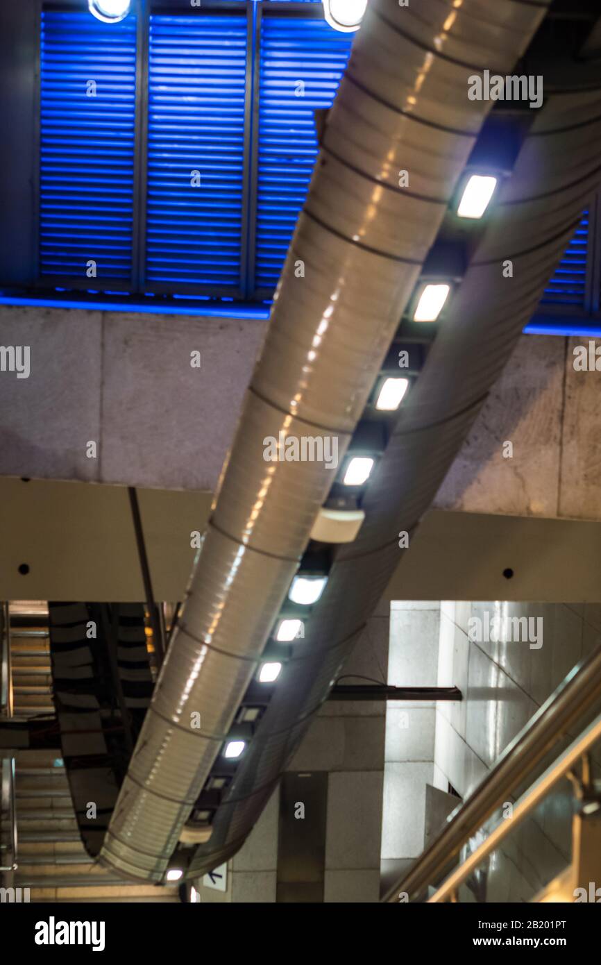 Metro stairs hi-res stock photography and images - Alamy